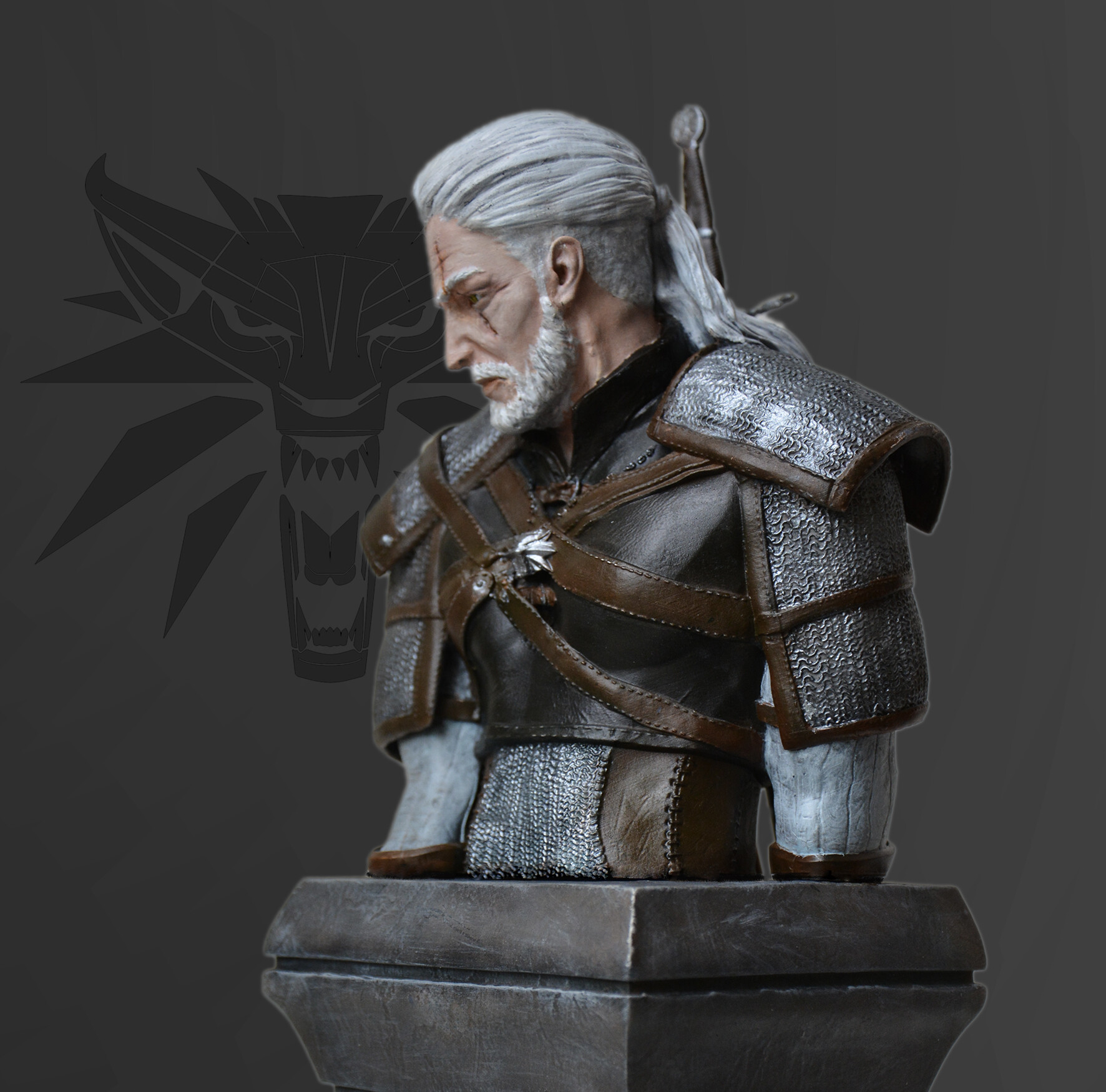 ArtStation - Gerald of Rivia Bust