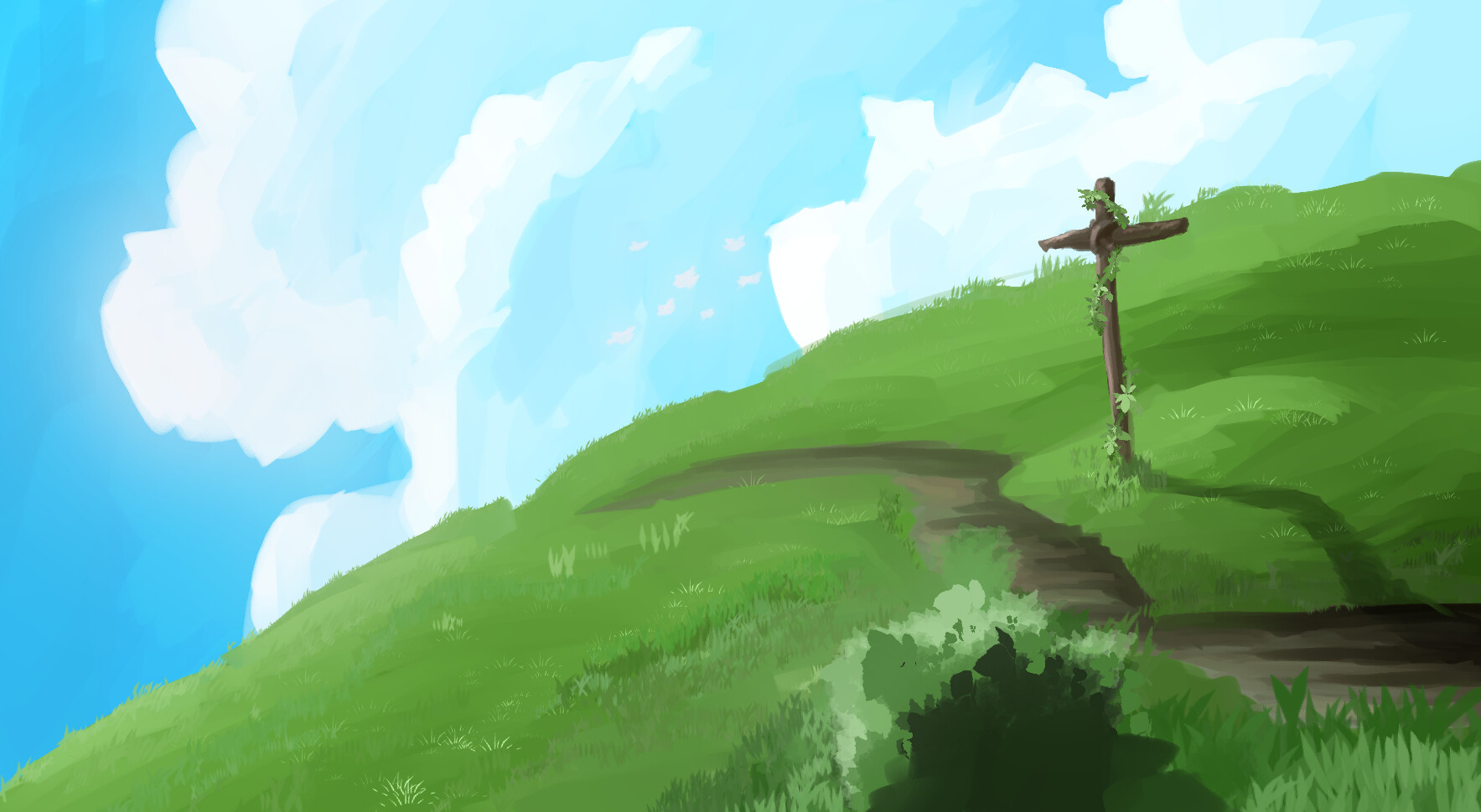 ArtStation - A Narrow Path