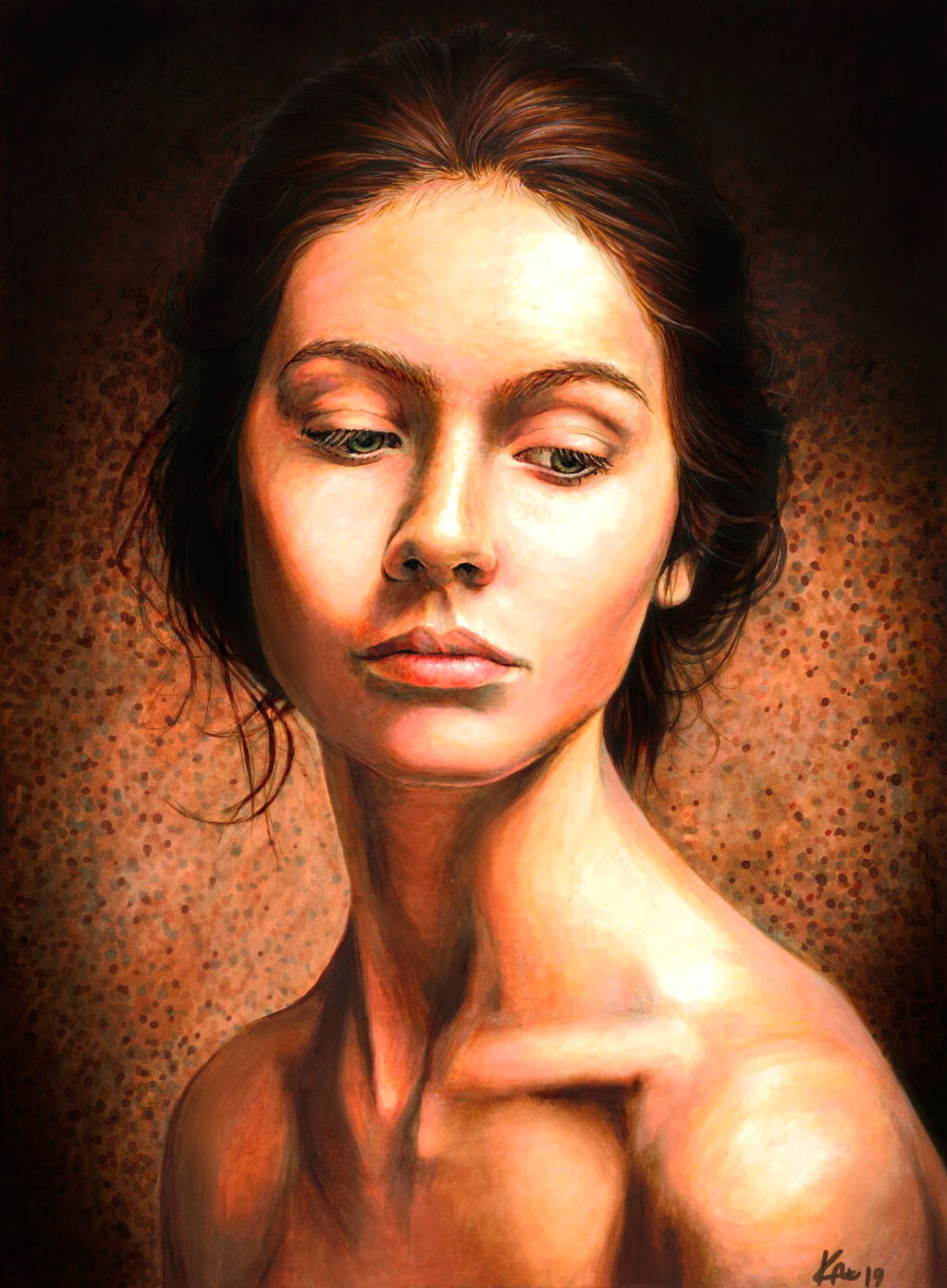 ArtStation - Lady - Painting