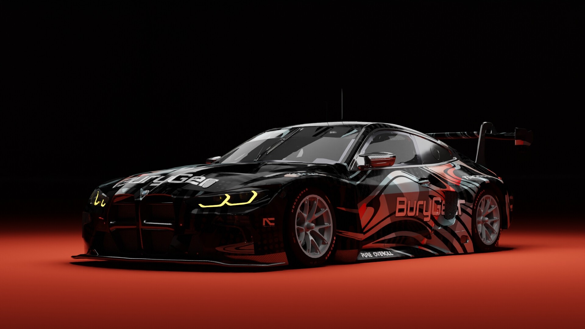 ArtStation - BMW M4 GT3 Cyberpunk BuryGer livery
