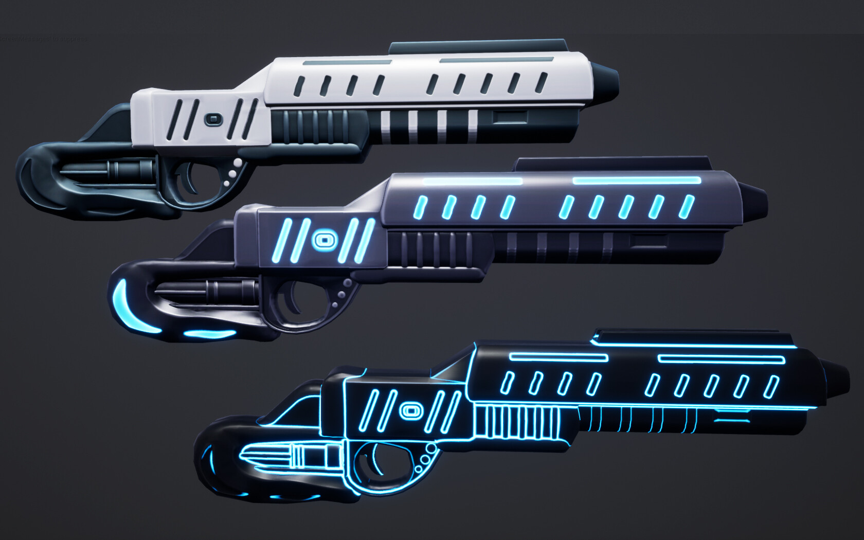 ArtStation - Sci fi futuristic shotgun