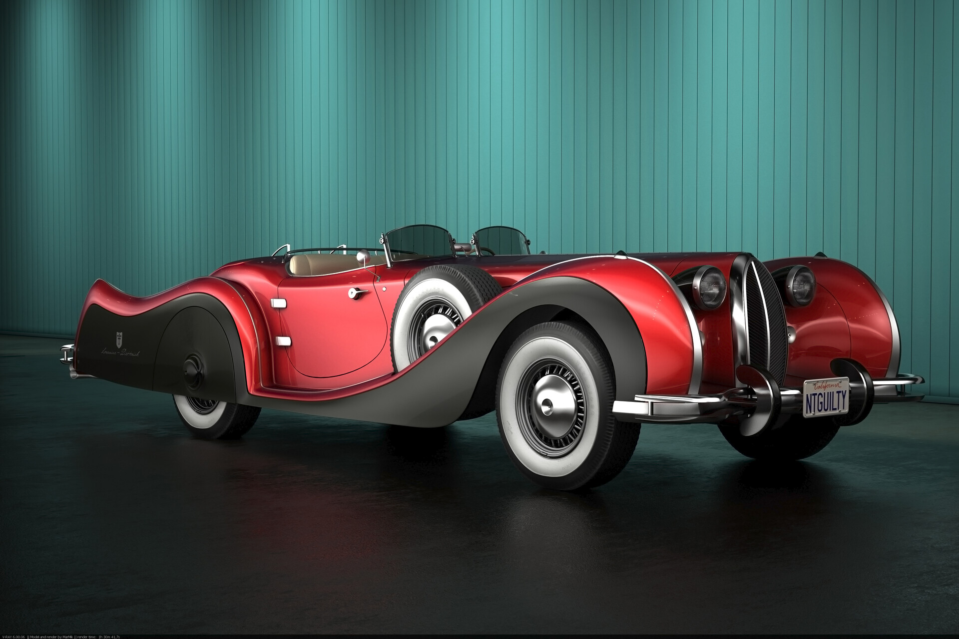 ArtStation - Art deco car concept