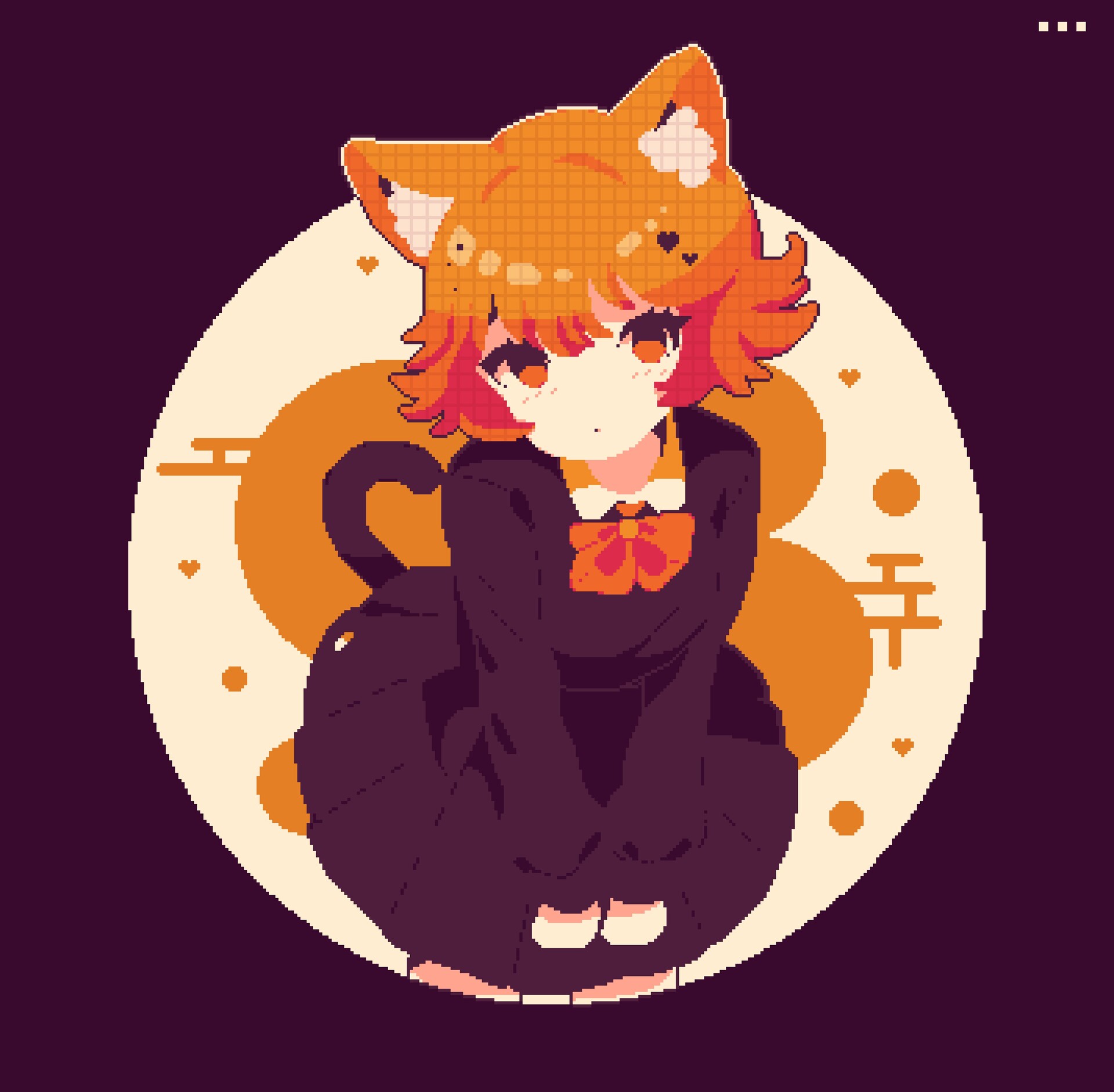 ArtStation - Orange anime girl