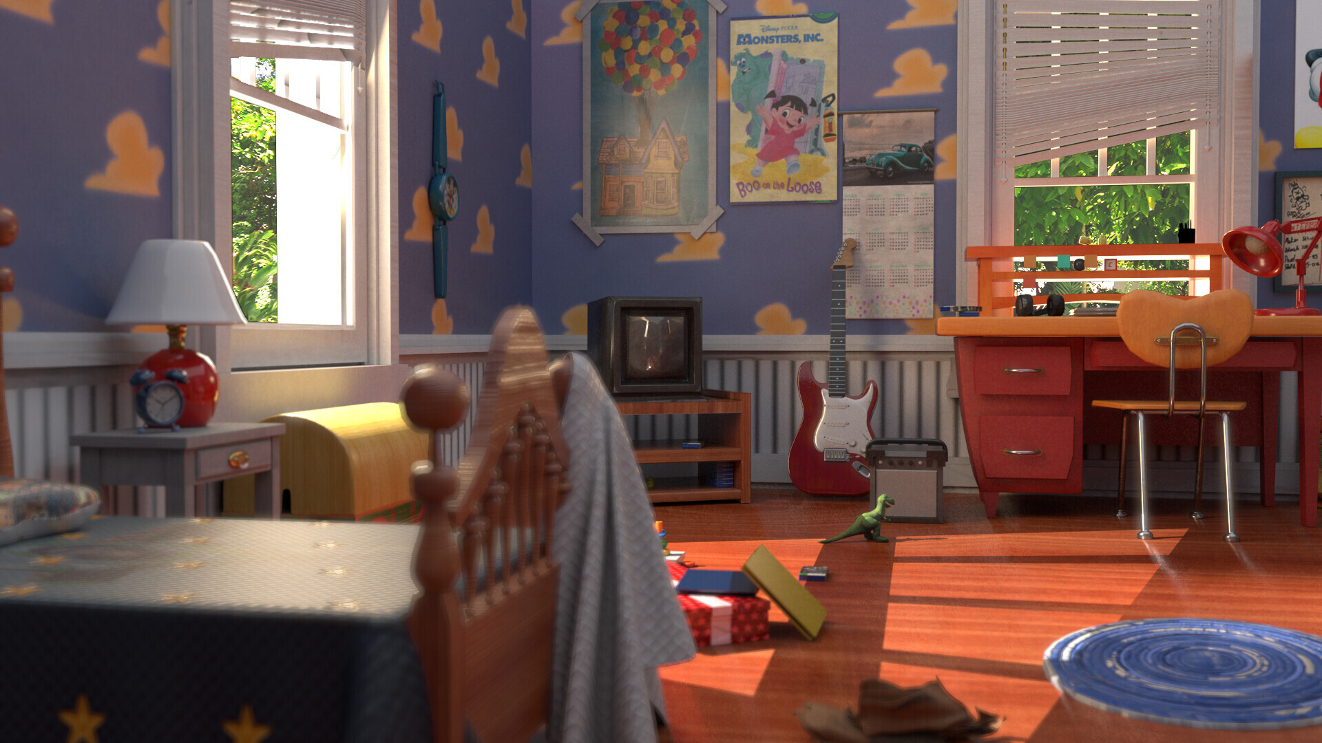 Nayzaki - Nayzak Animation School students' portfolio - Andy's room - a ...