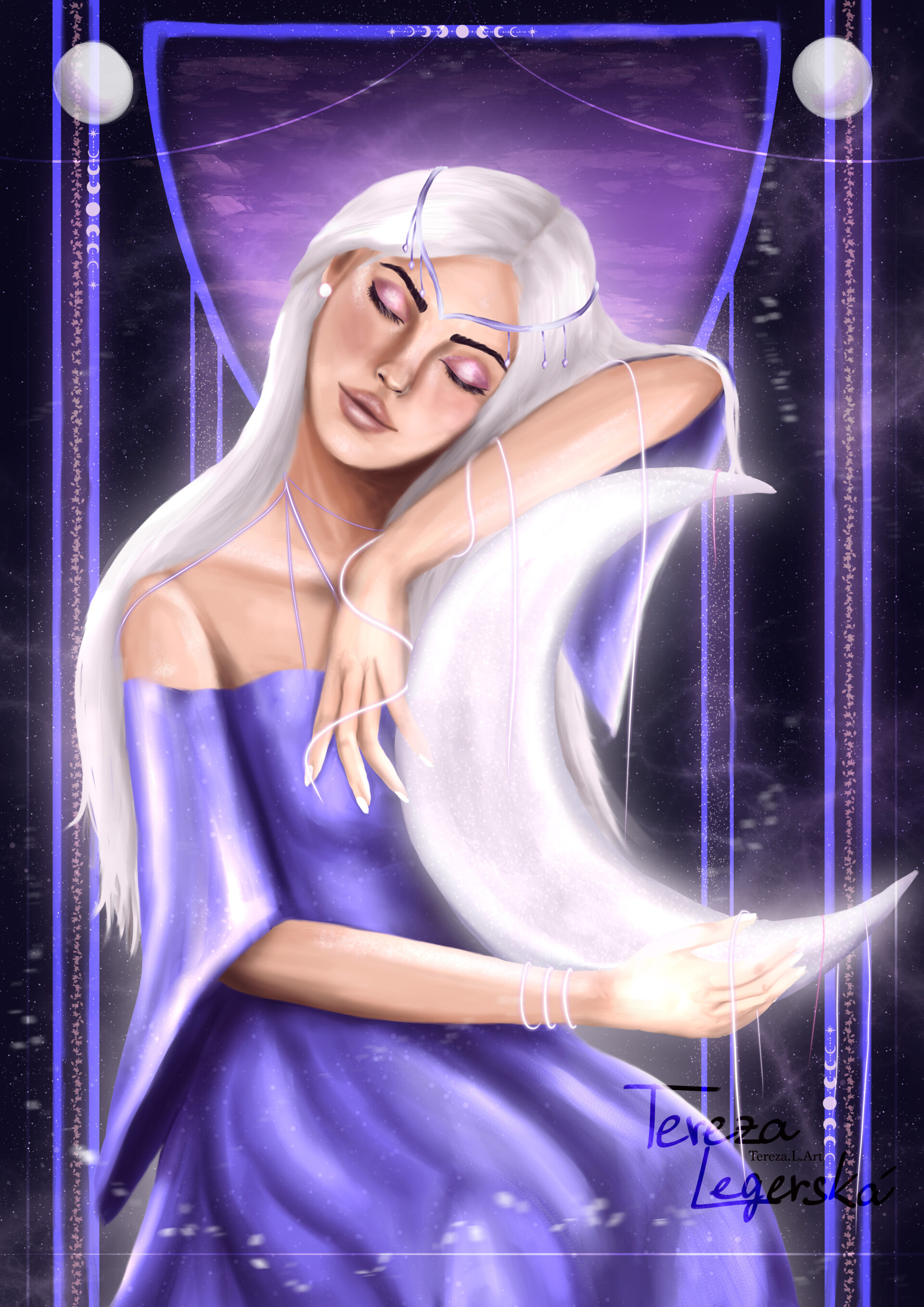 ArtStation - Moon Girl