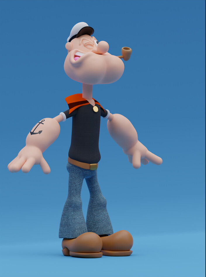 Brock Gallagher - Popeye BBQ For Two Reanimated sc. 007