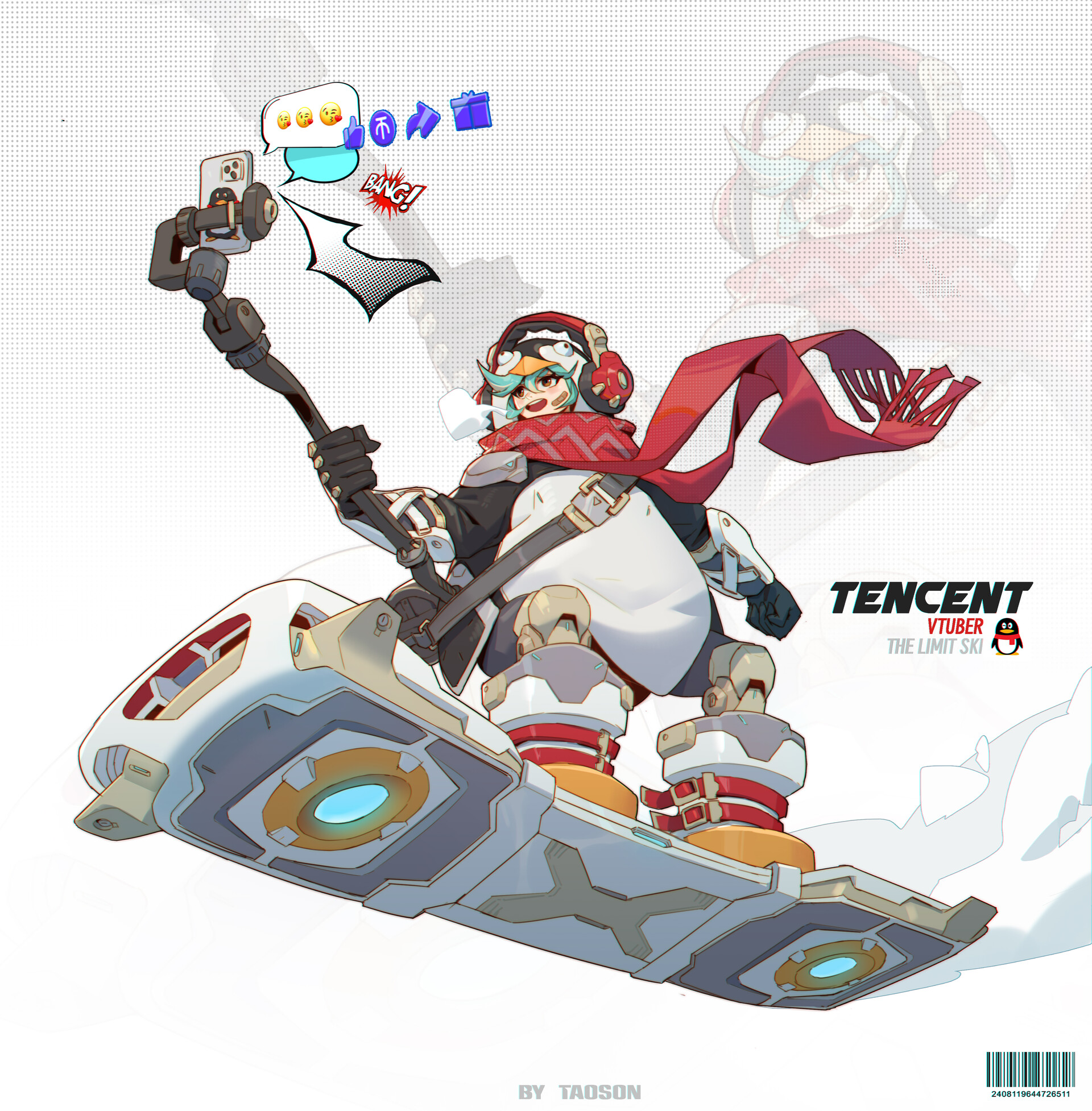 ArtStation - Tencent ski anchor