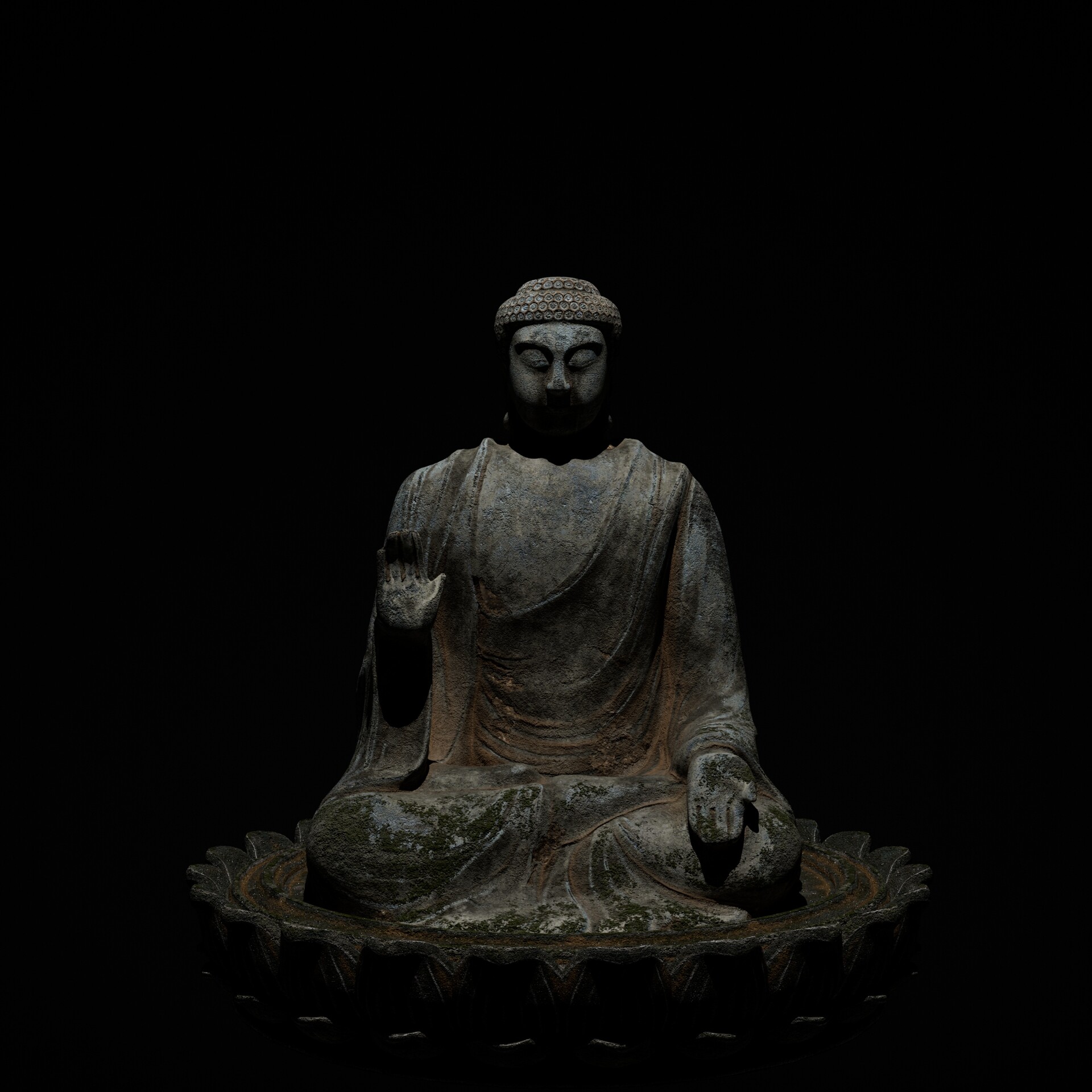 ArtStation - Buddha Figure