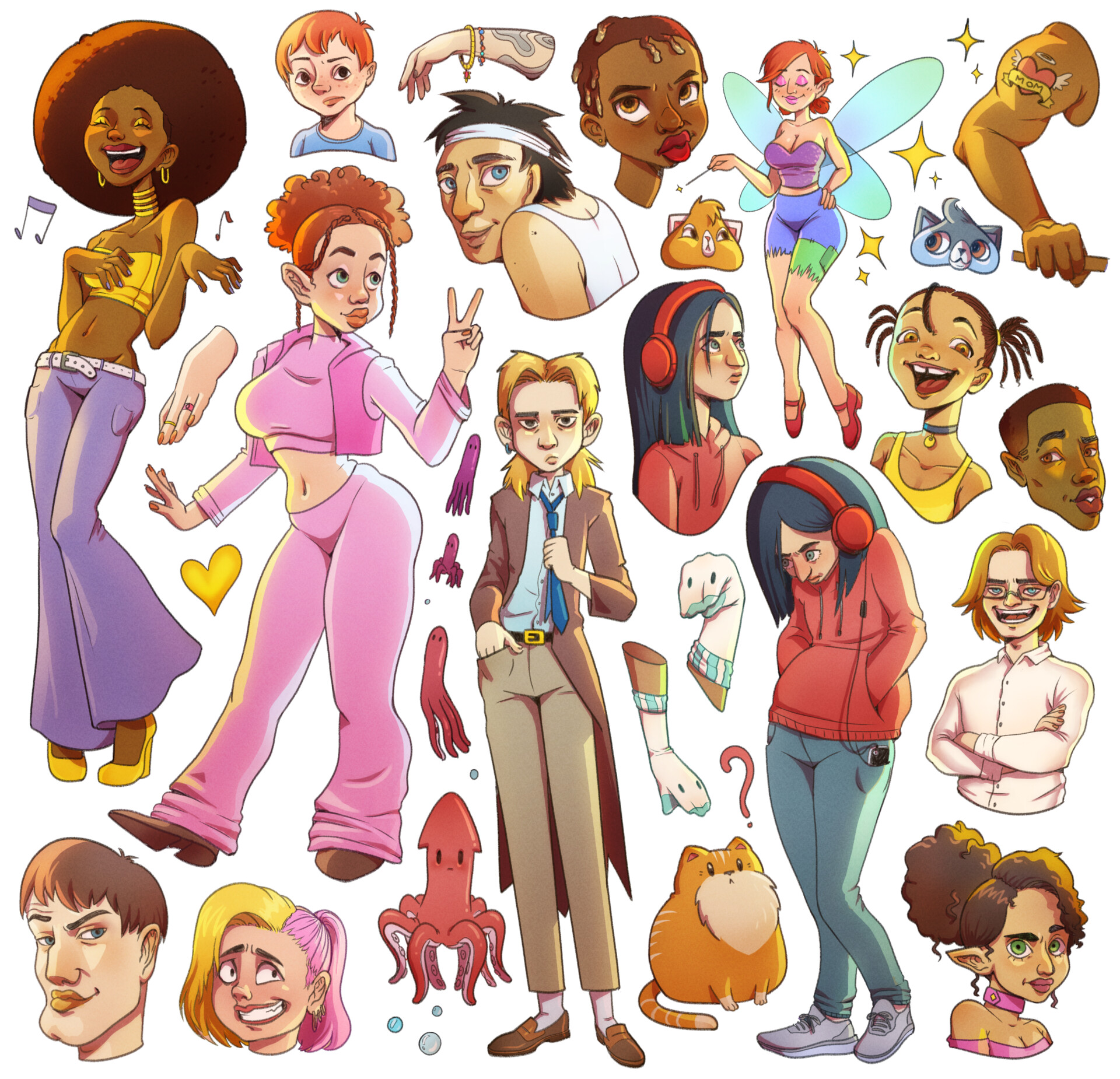 ArtStation - Characters collage