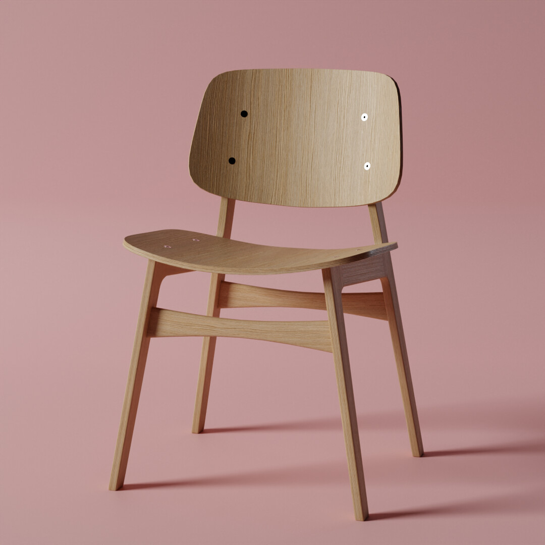 ArtStation - Wooden Chair