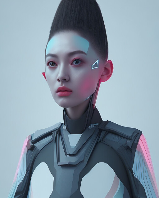 ArtStation - digital art in the style of futurism