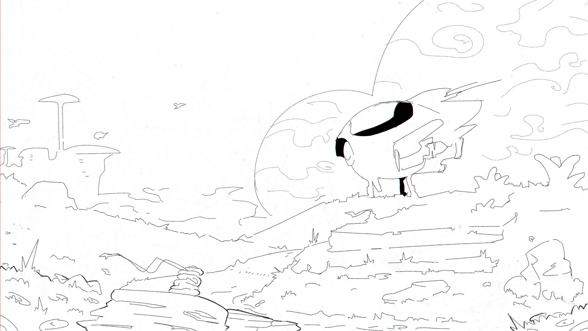 ArtStation - Starship sketch