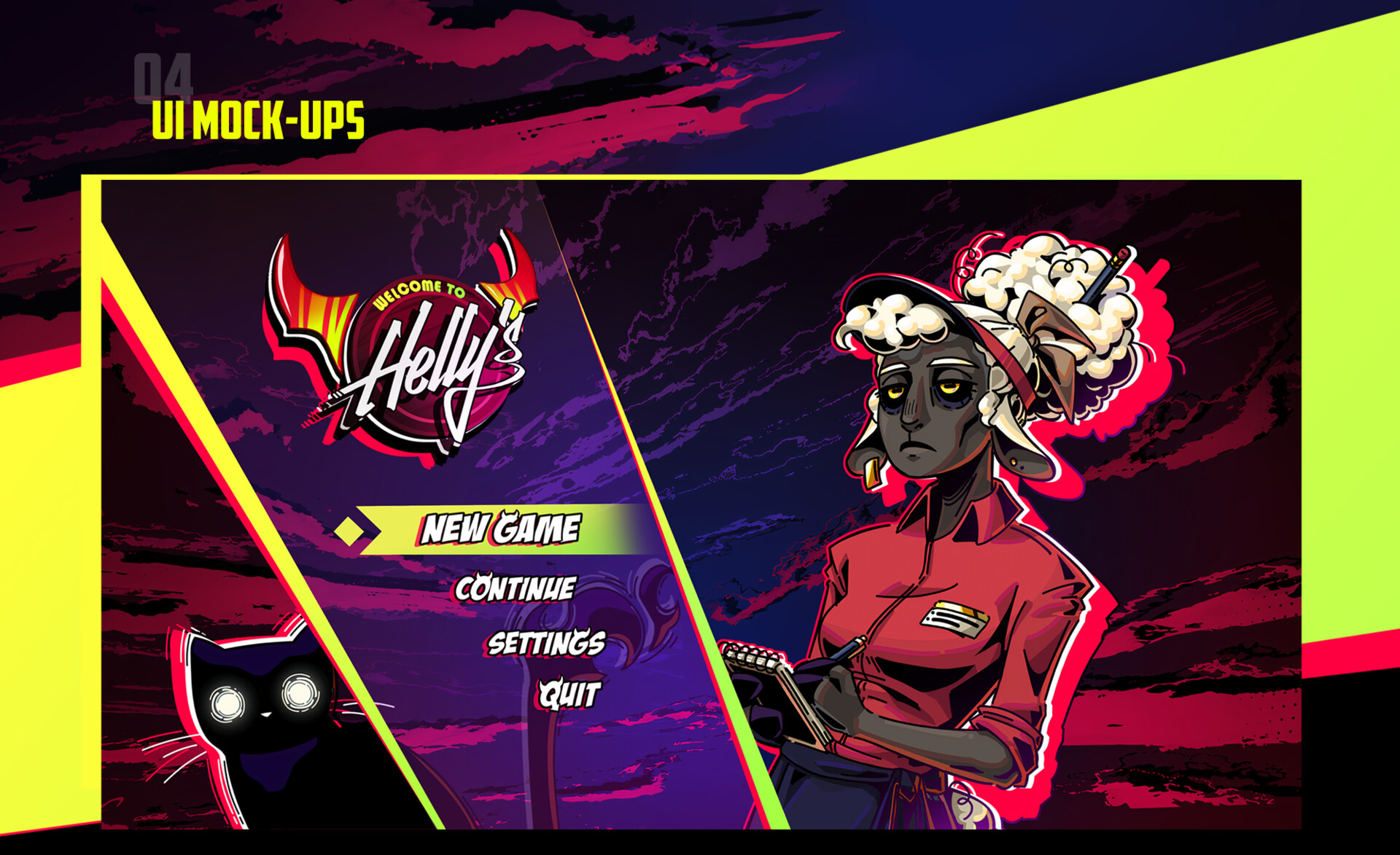 Mariia Shirko - Welcome to Helly's Concept Art and UI Design