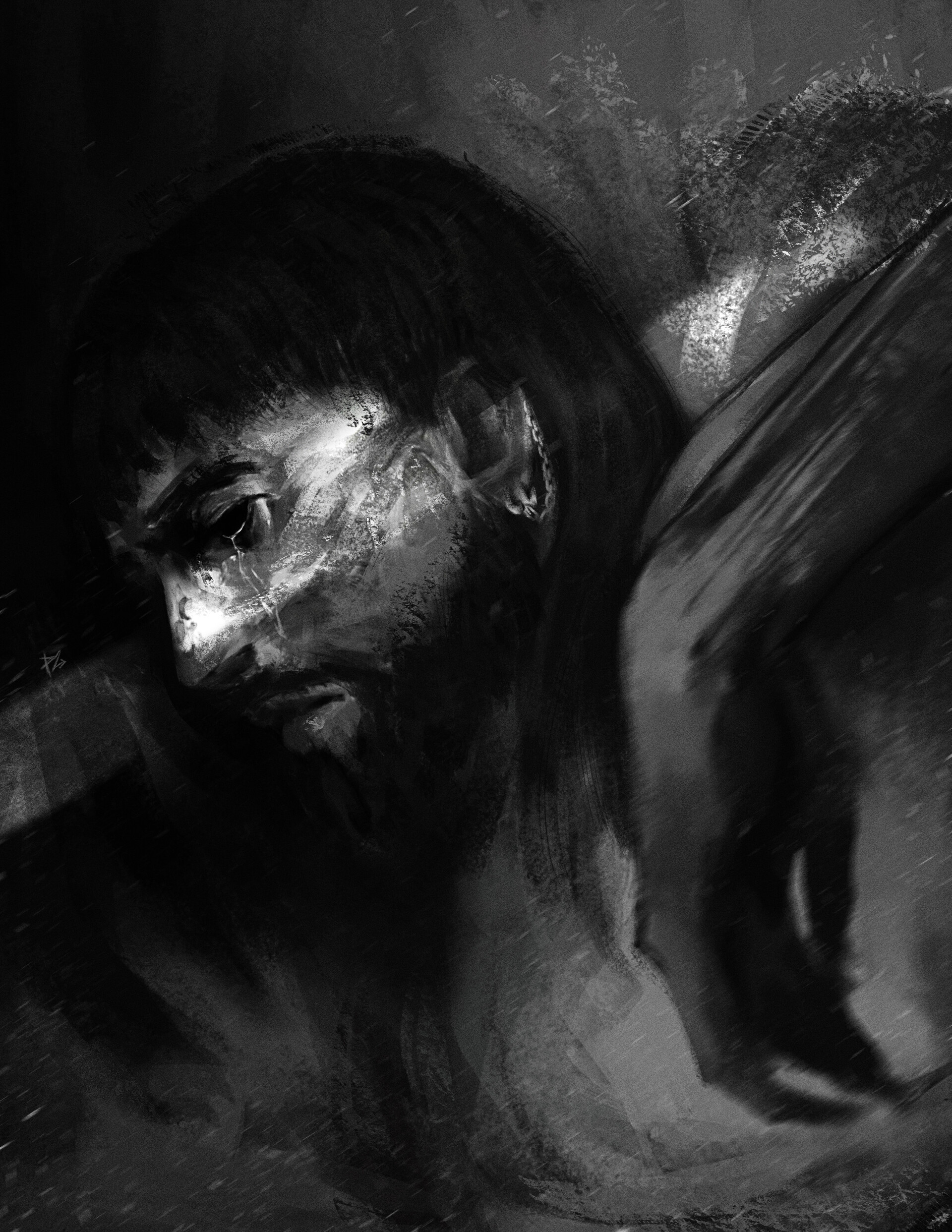 ArtStation - Depression / Self Portrait