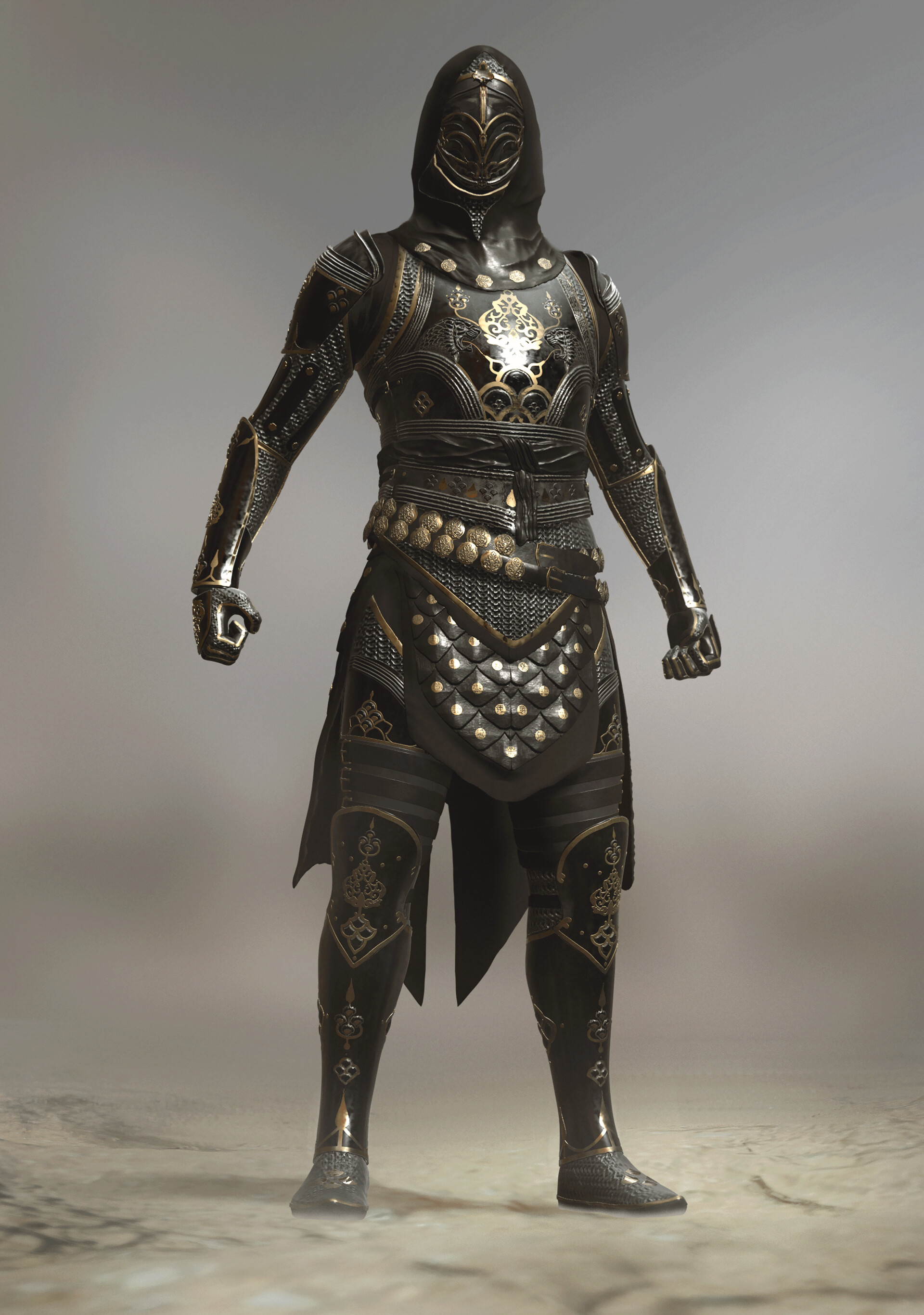 Artstation Path Of Exile Temple Armour Set