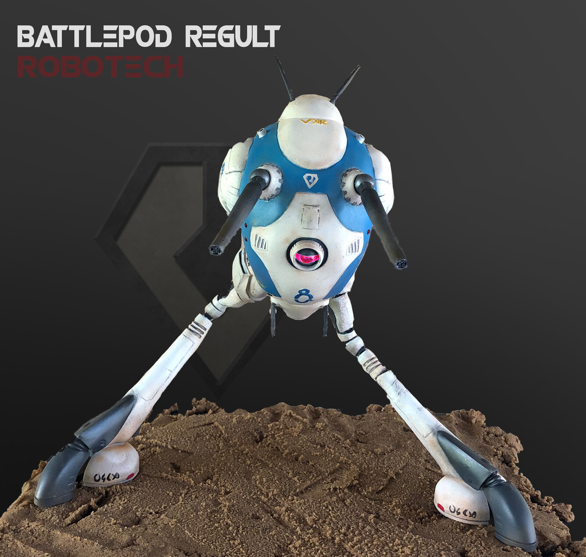 ArtStation - Battle Pod Regult FanArt. Robotech tribute