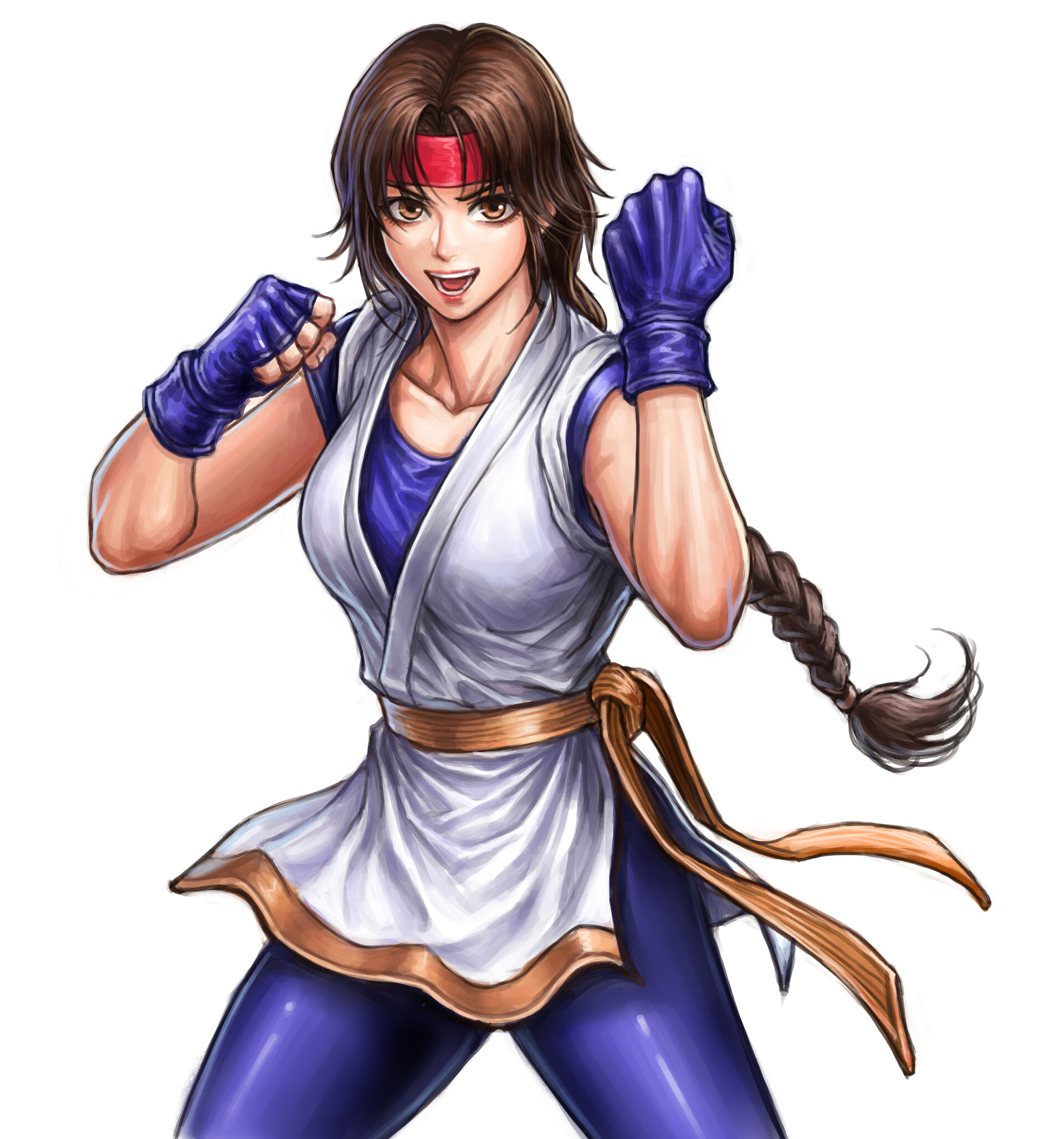 ArtStation - THE KING OF FIGHTERS YURI SAKAZAKI ArtStation - THE KING OF FIGHTERS YURI SAKAZAKI