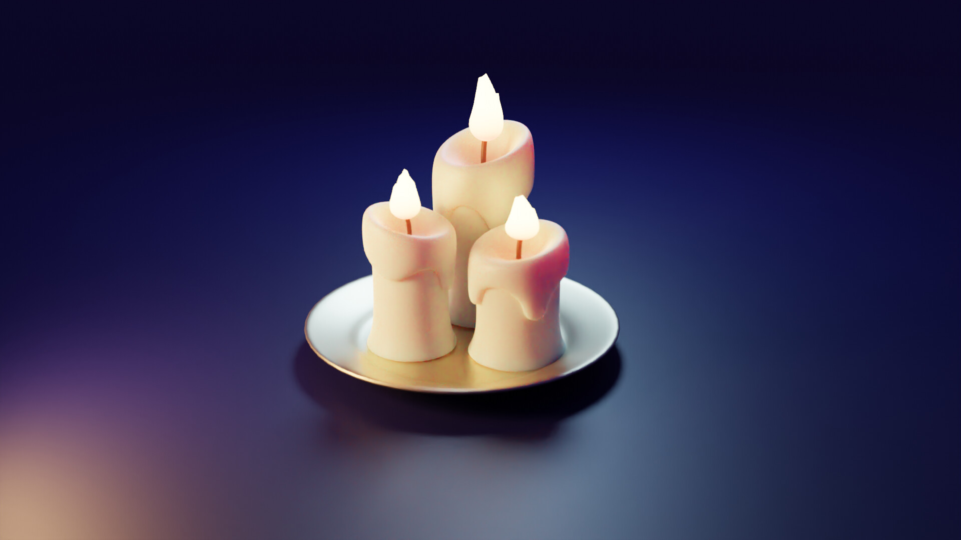 ArtStation - Flickering Candles