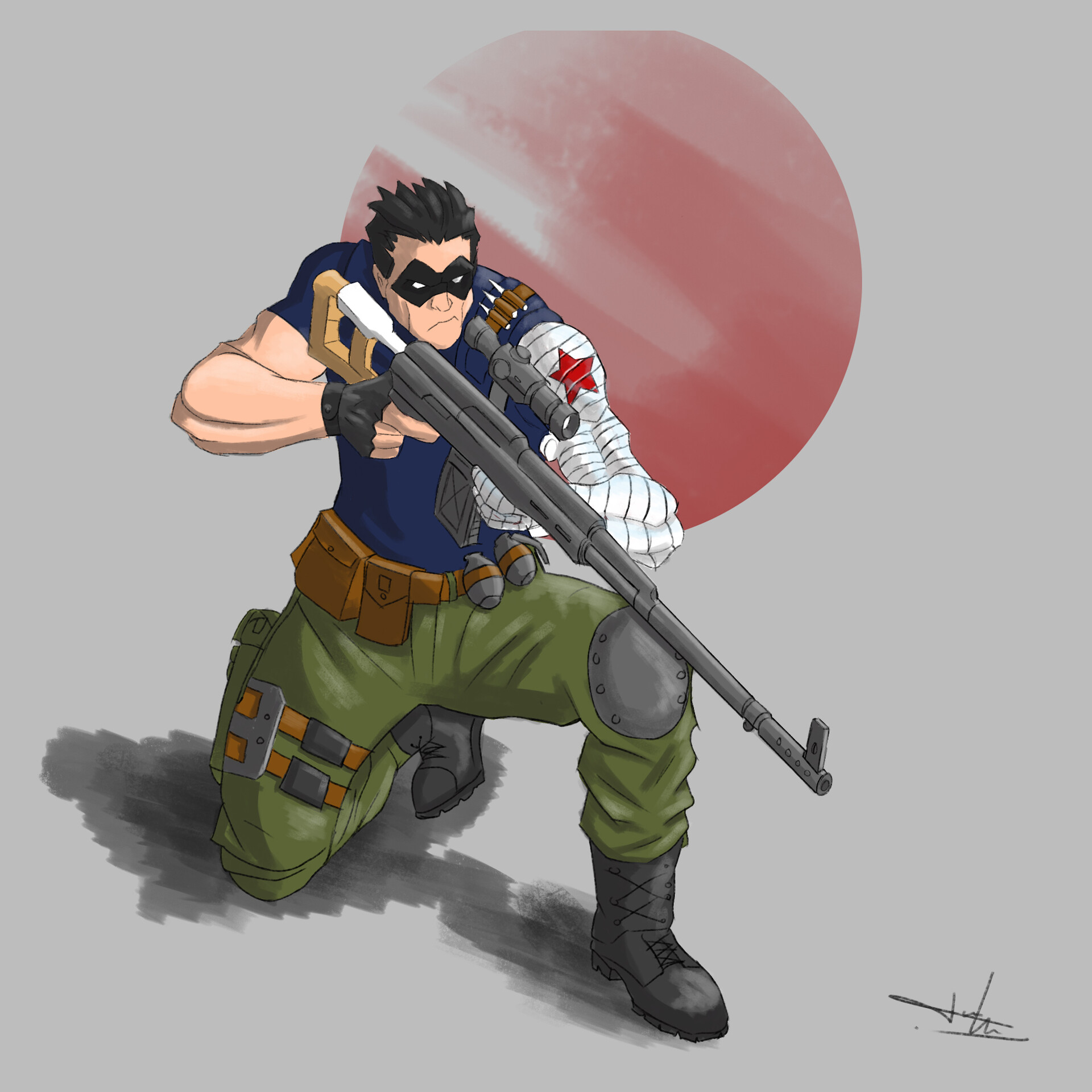 ArtStation - Winter Soldier