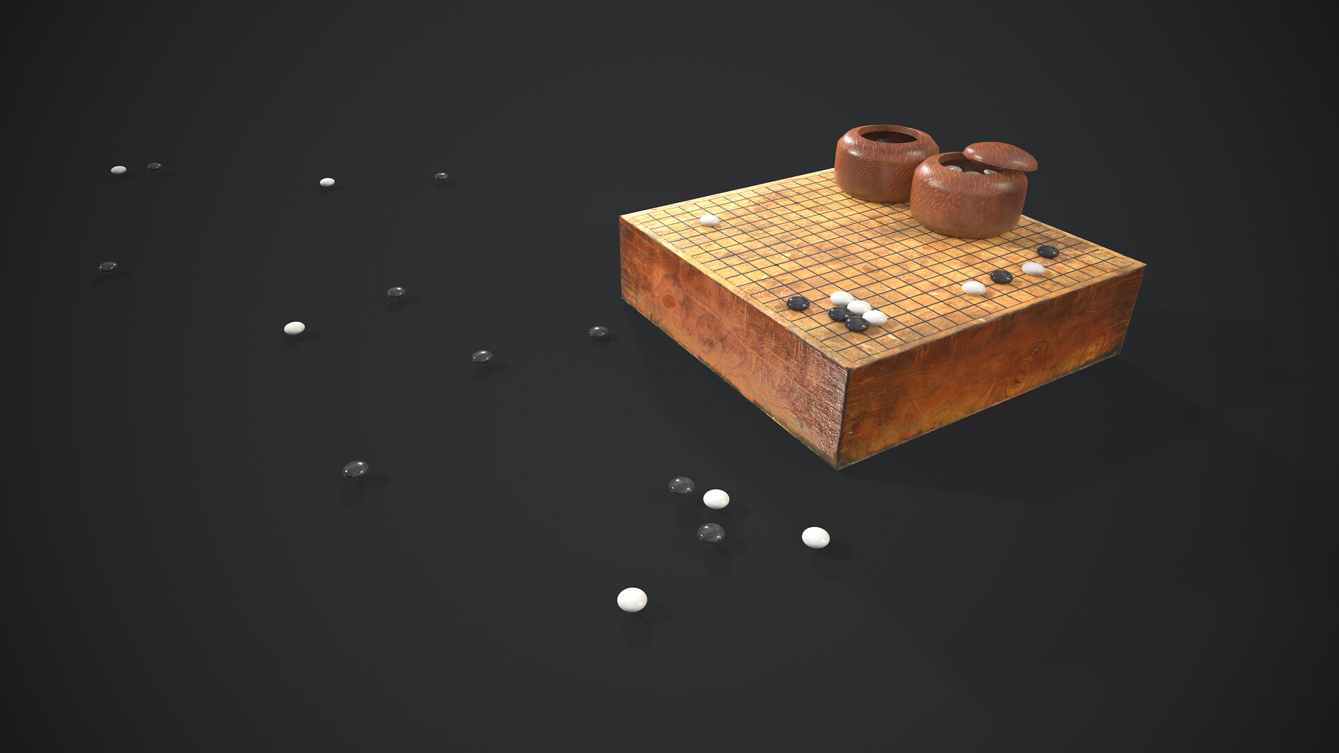 ArtStation - Korea in the 1980s_CheckerBoard