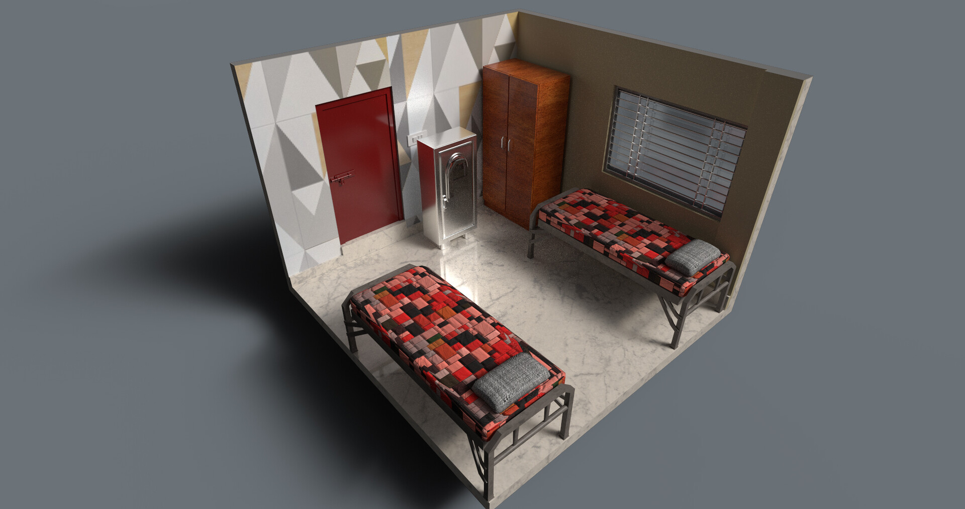 ArtStation - Isometric room