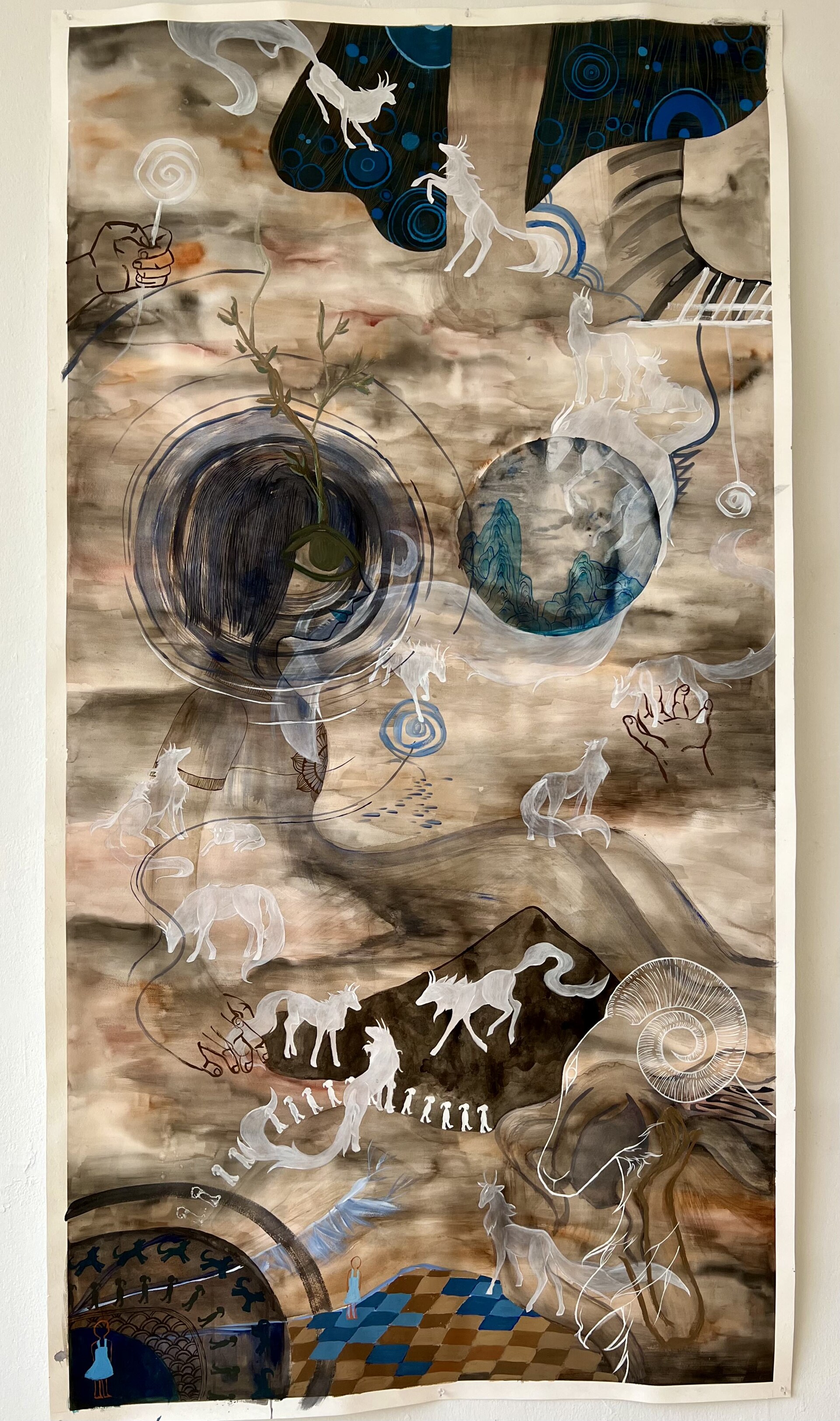 ArtStation - Dream Walking on the Sea of Memories