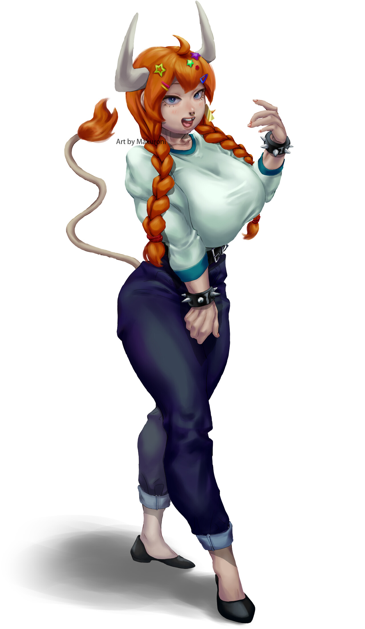 ArtStation - Ox Girl Oc