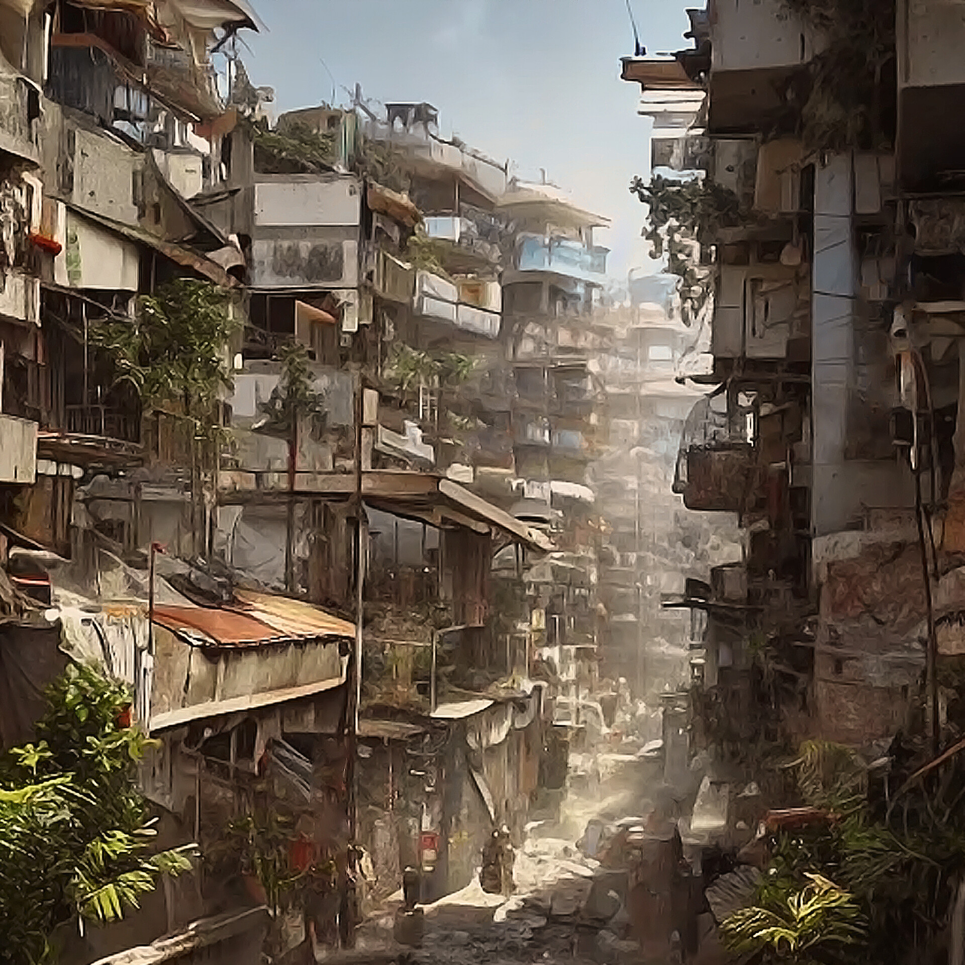ArtStation - Favela background