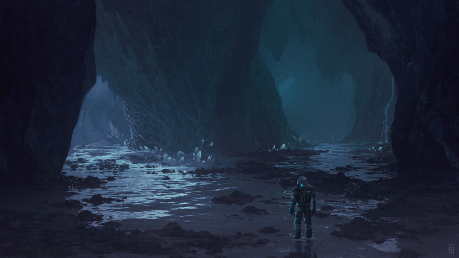 ArtStation - Alien cave