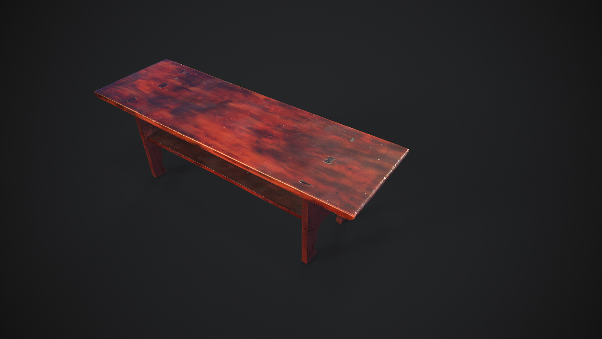 ArtStation - Korea in the 1980s_Writing Table Long