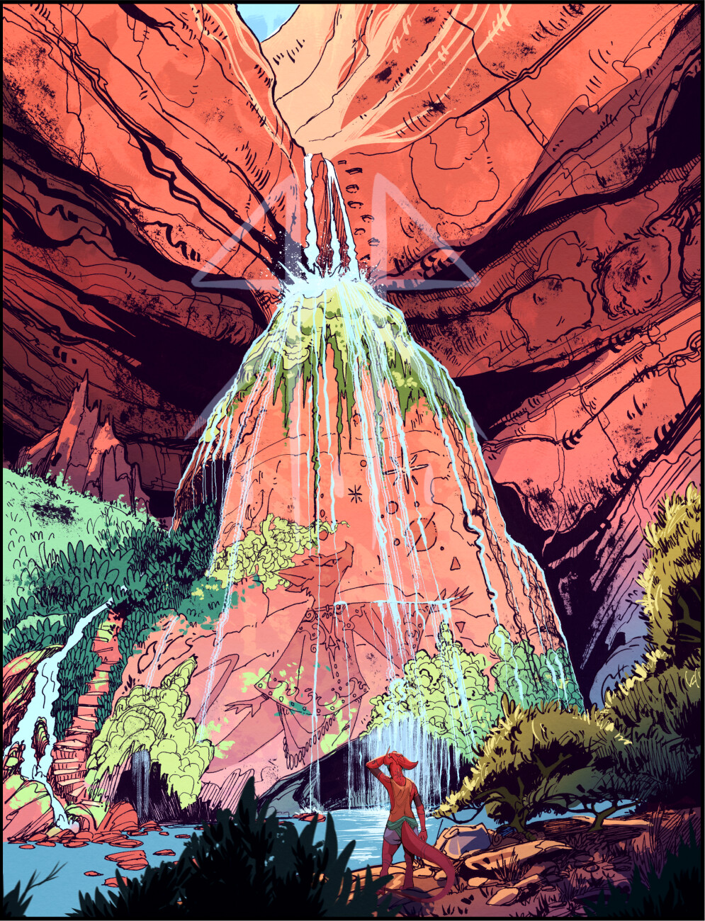 ArtStation - Comic Panel - Overgrowth.