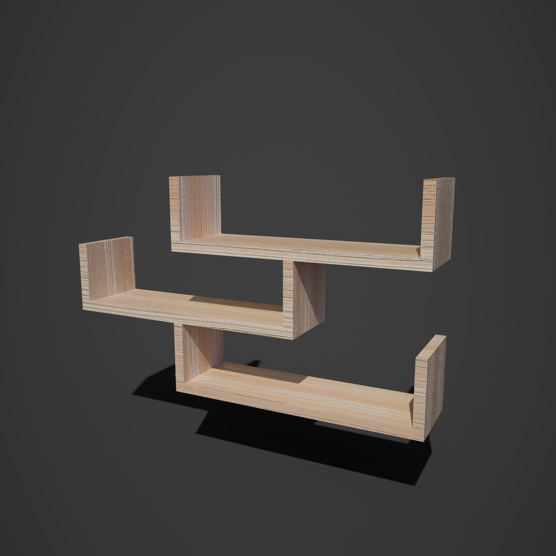 ArtStation - Wall Shelf