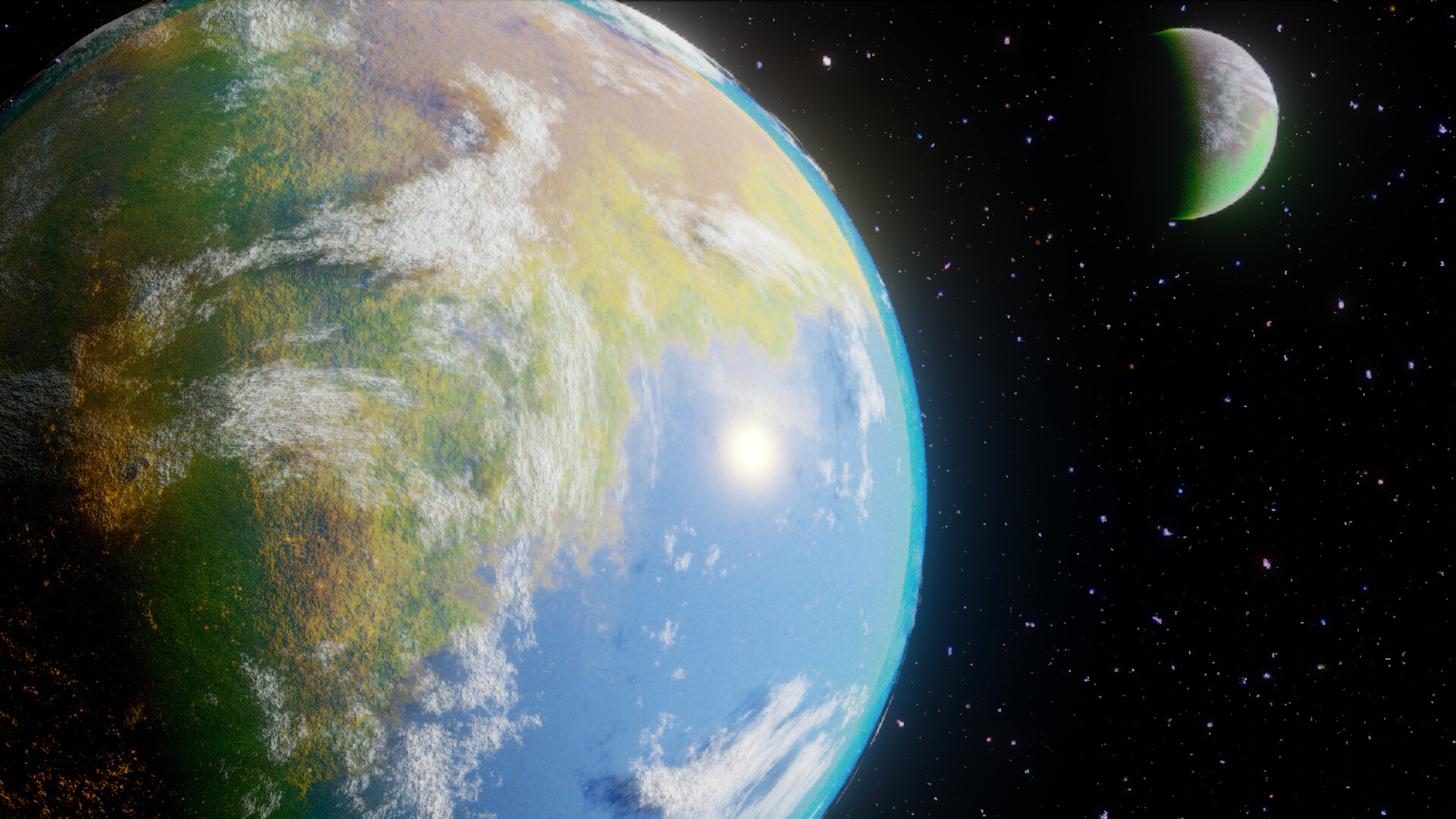 ArtStation - The space and planets