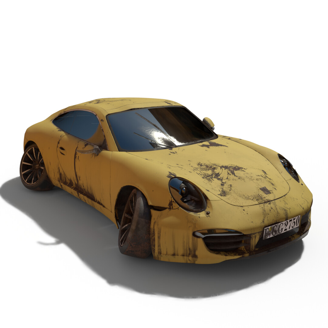 ArtStation - Post apocalyptic Car