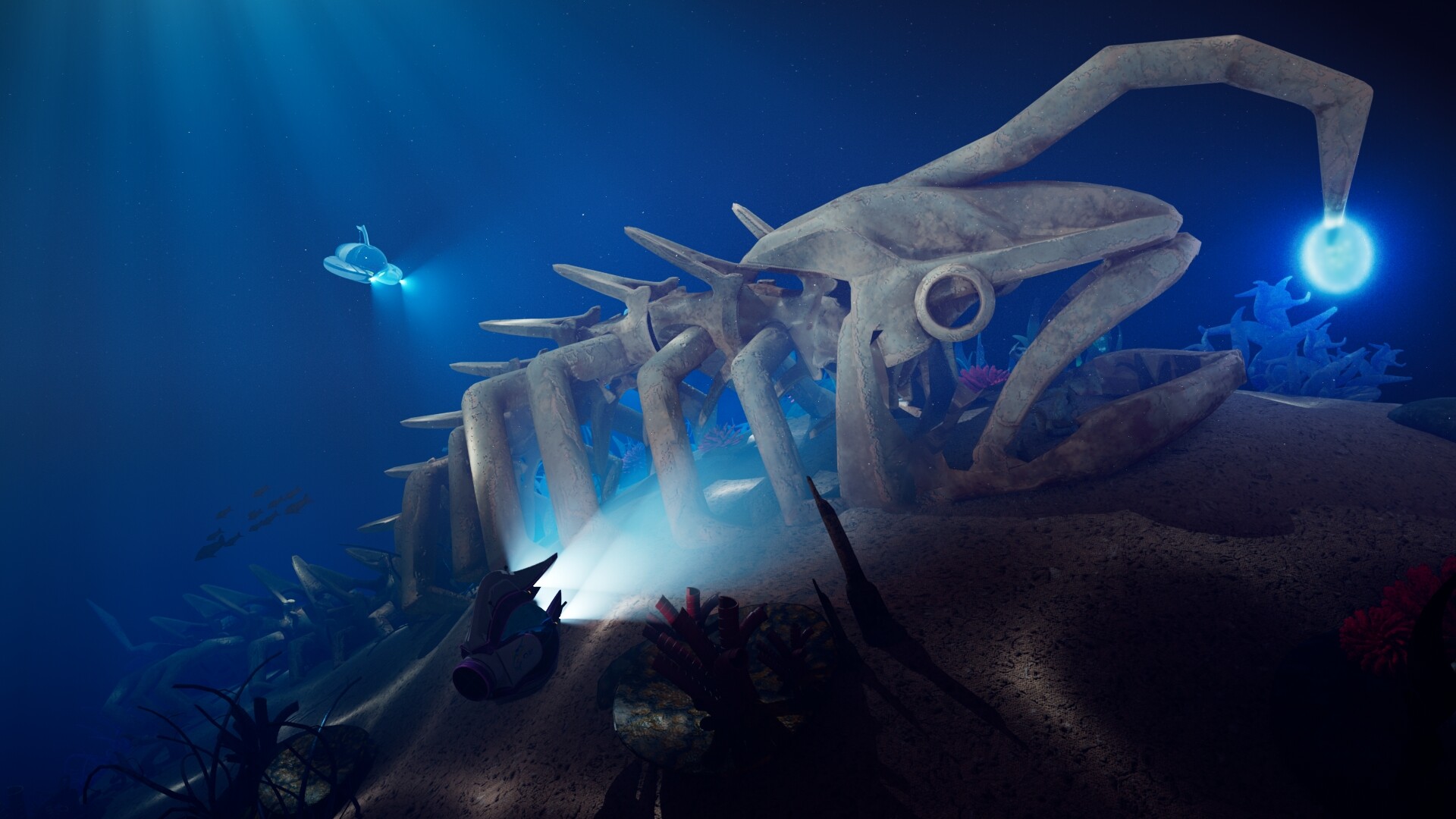 ArtStation - Abyss Fish - A Diorama Project