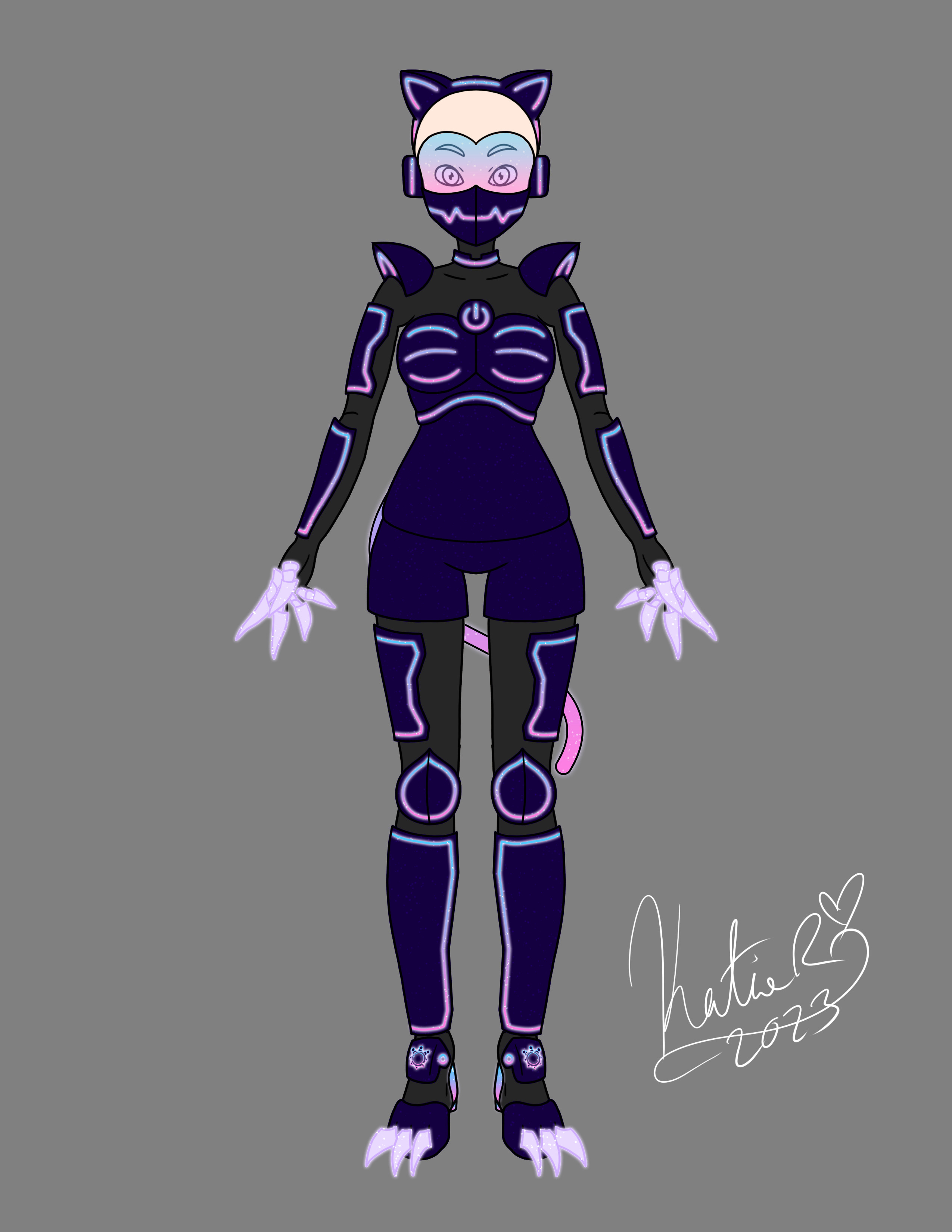 Kathryn Raccuglia - Danielle Corona Neon Panther Costume Updated