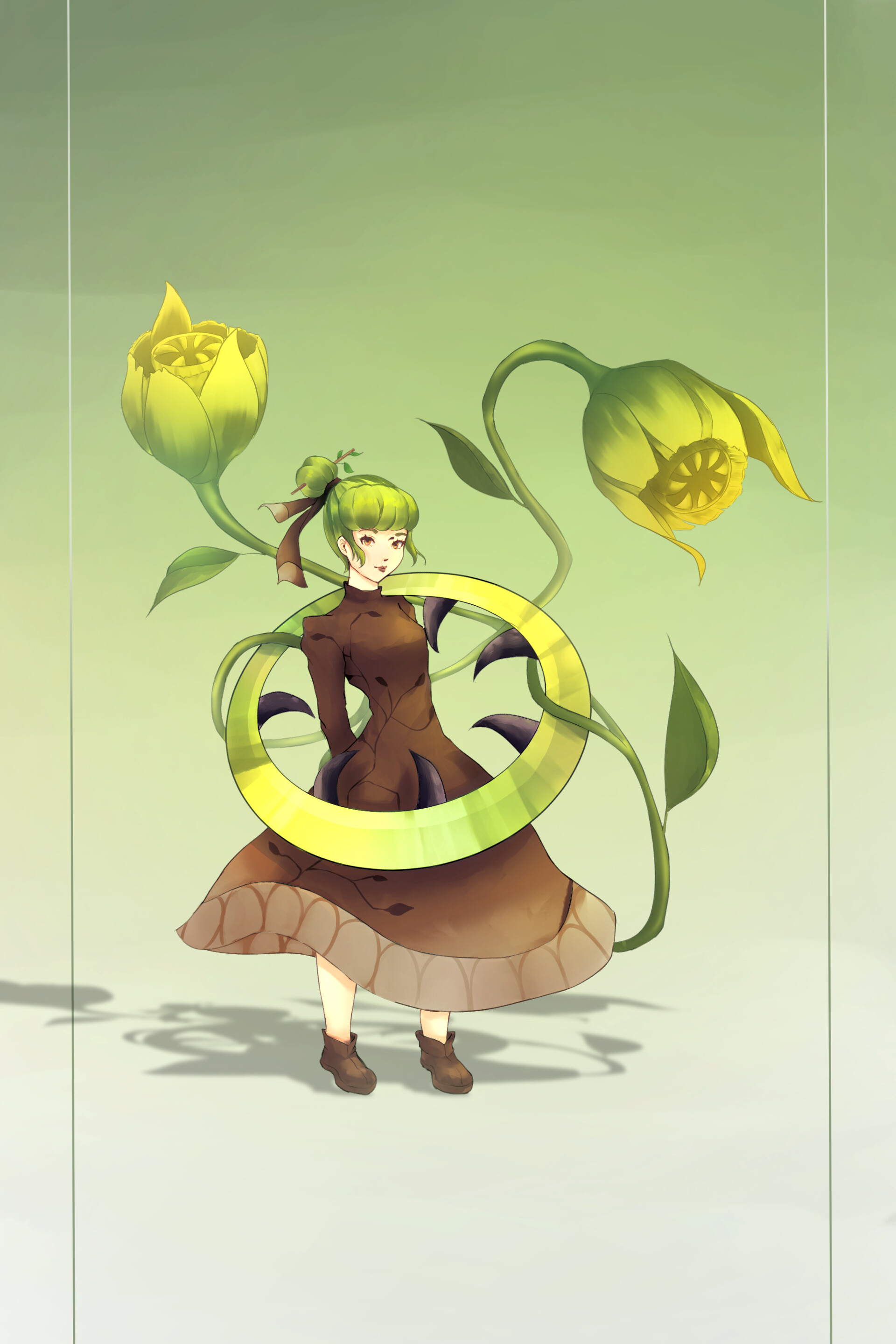 ArtStation - Nature character design + process