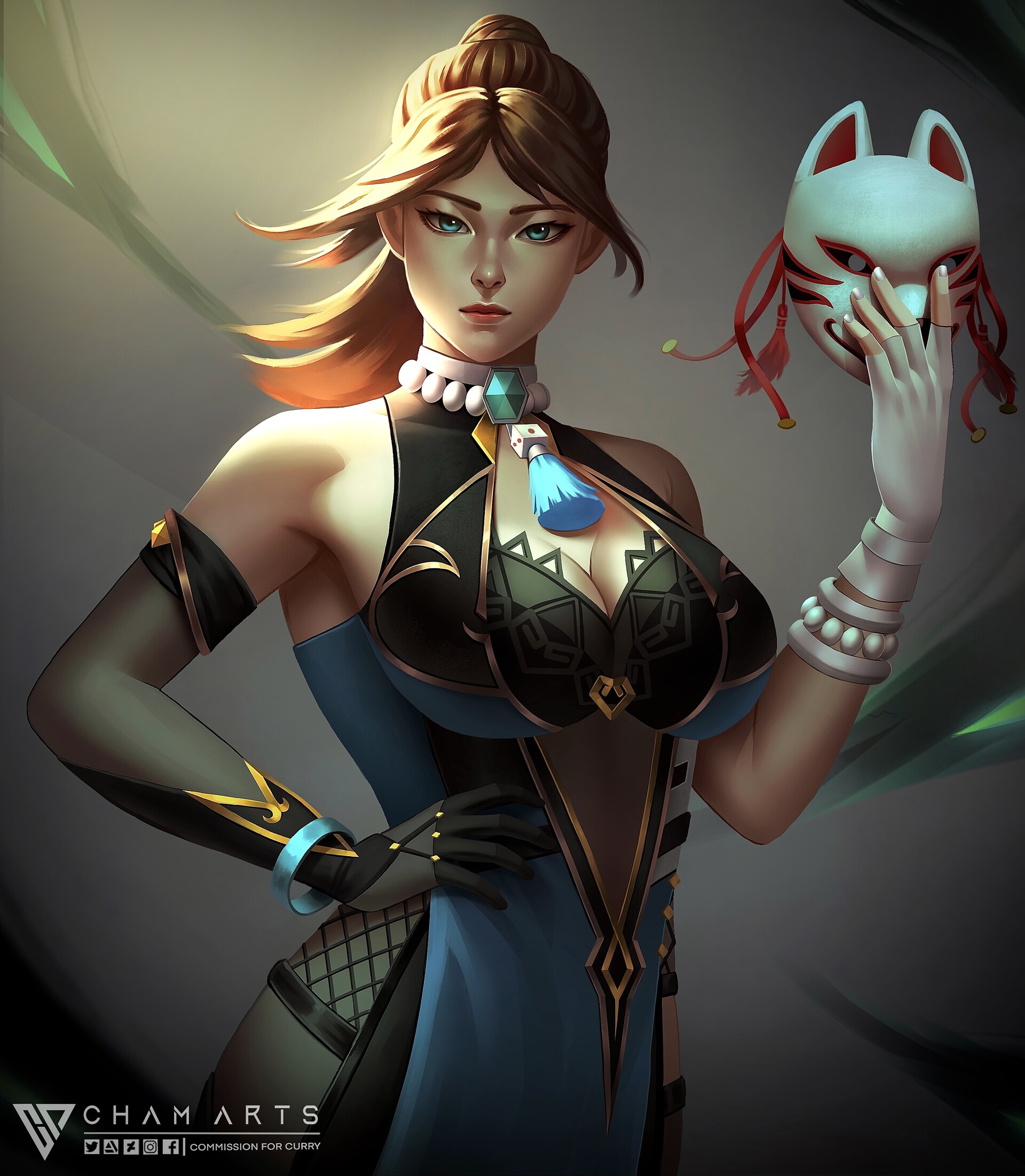 ArtStation - DND Kitsune - Commission