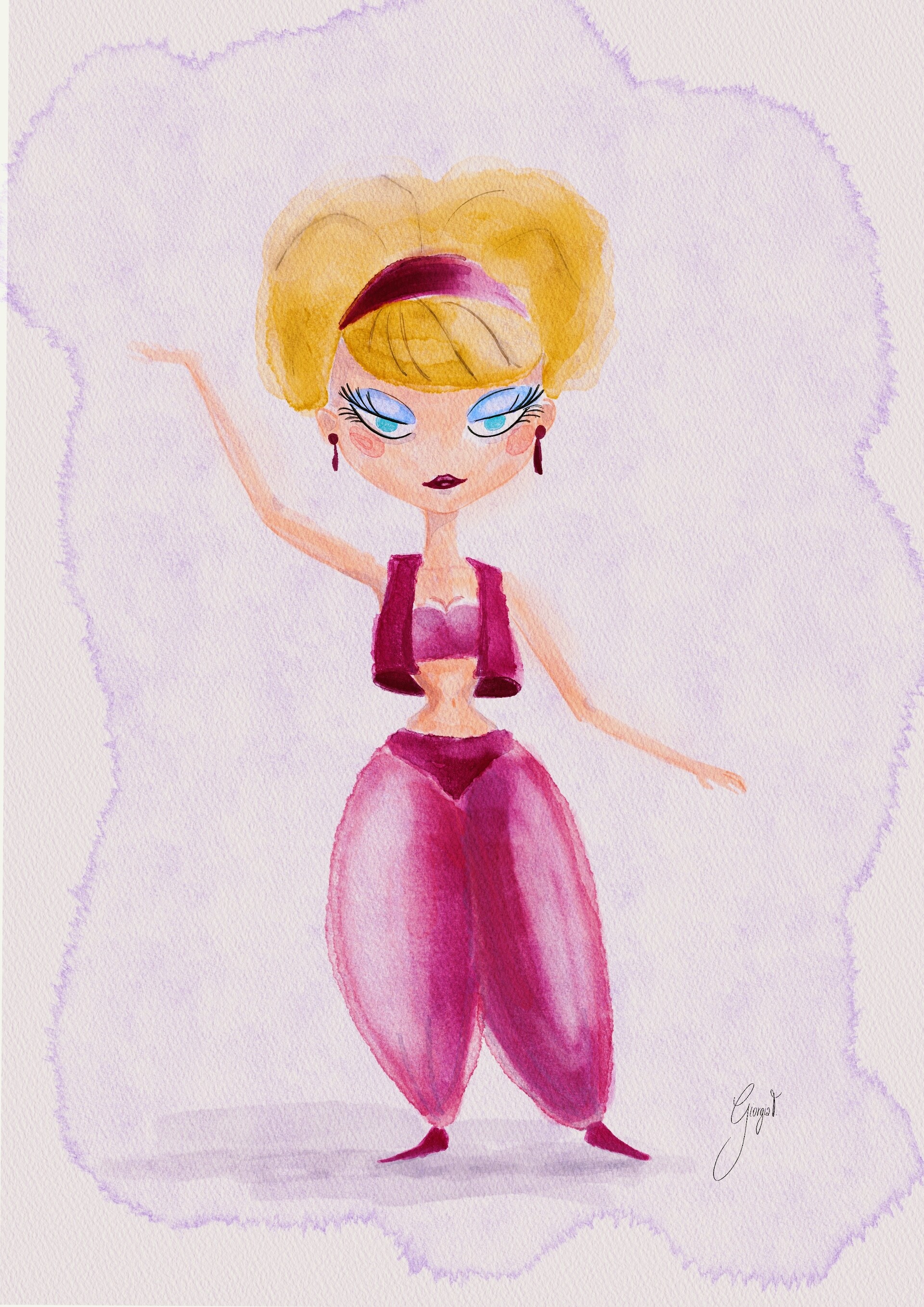 Artstation I Dream Of Jeannie 👱🏻♀️