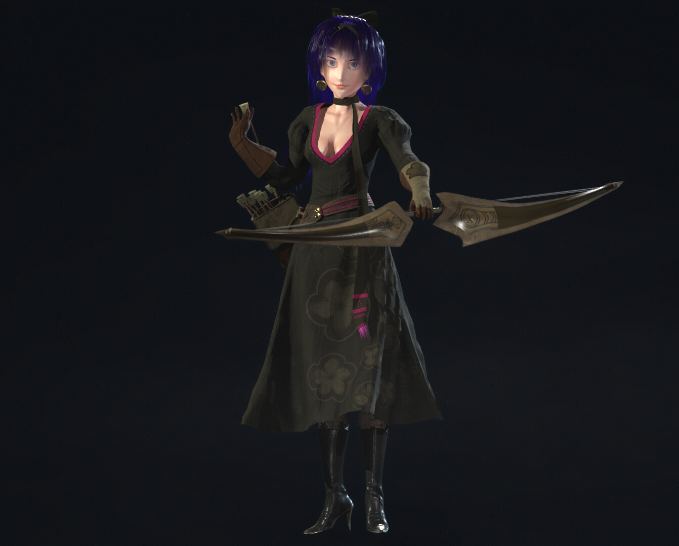 ArtStation - Grace the Archer