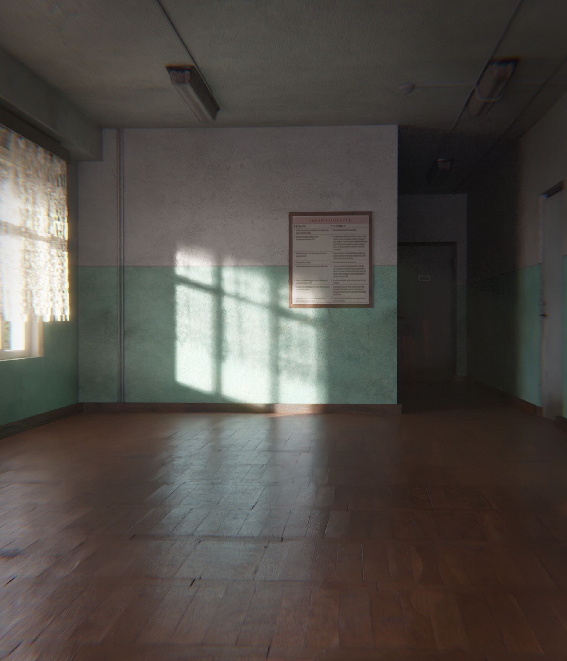 ArtStation - Empty corridor