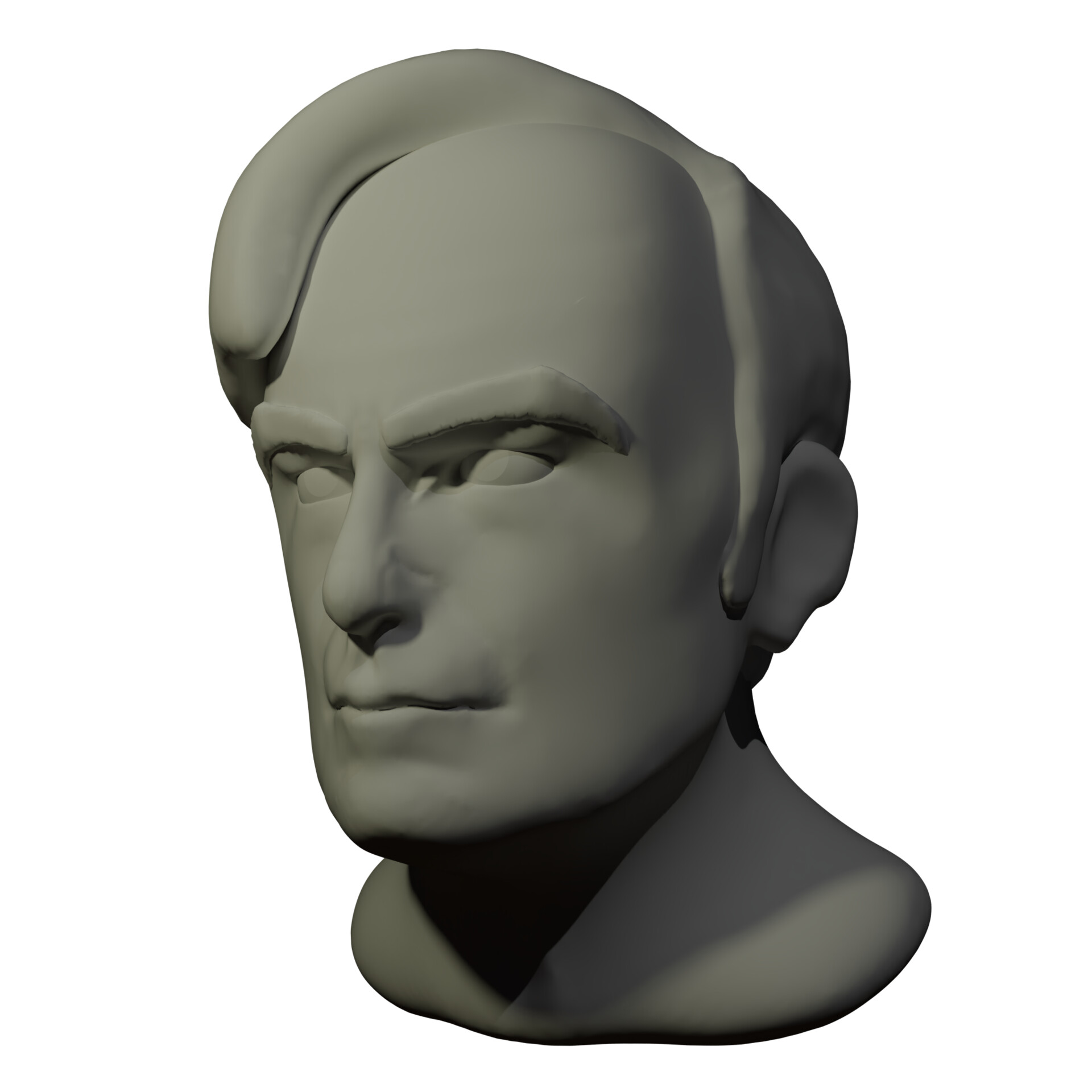 ArtStation - Quick Sculpt - Bob Odenkirk as Saul Goodman