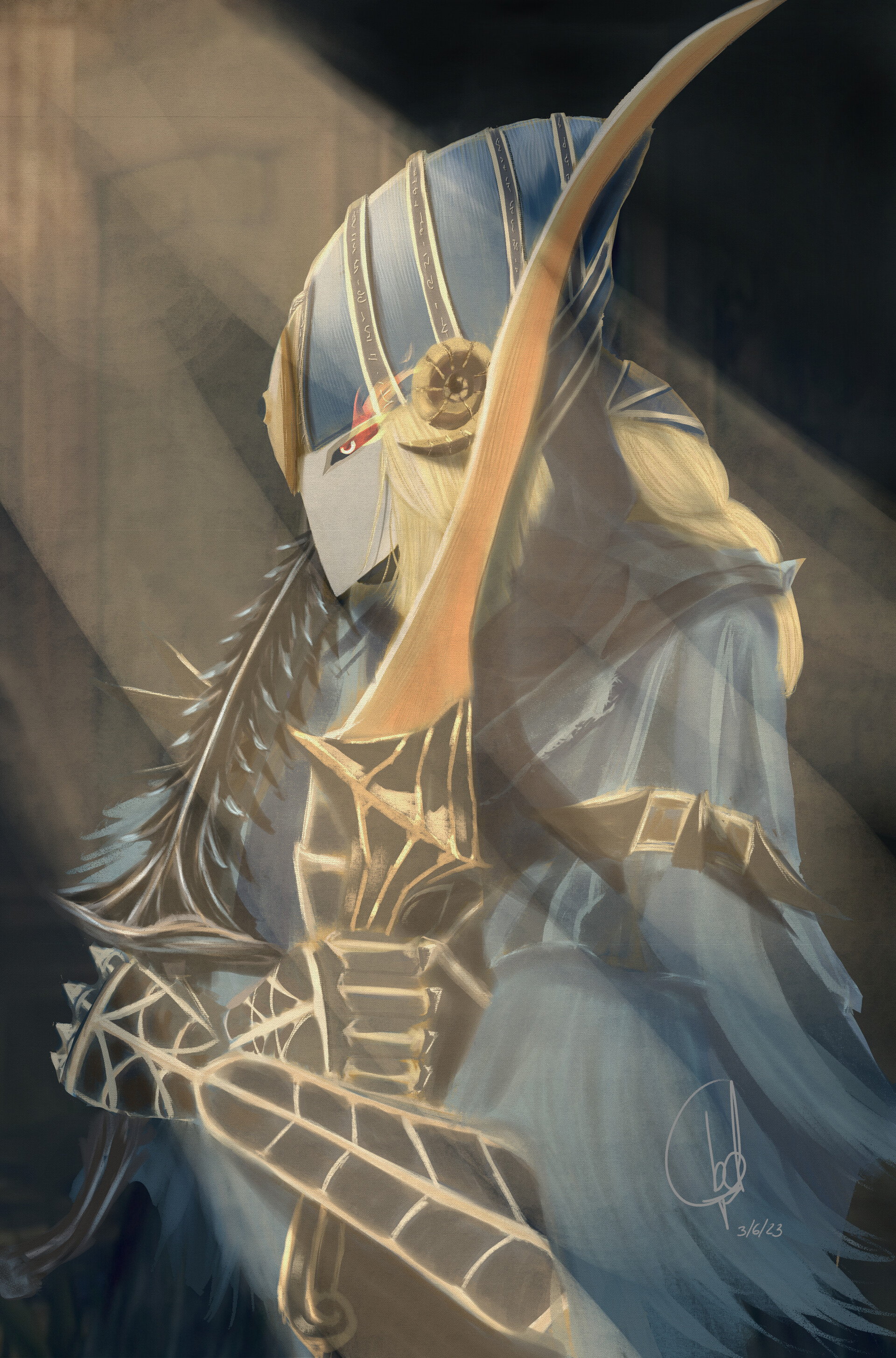 ArtStation - Lord's blade Ciaran | Dark souls