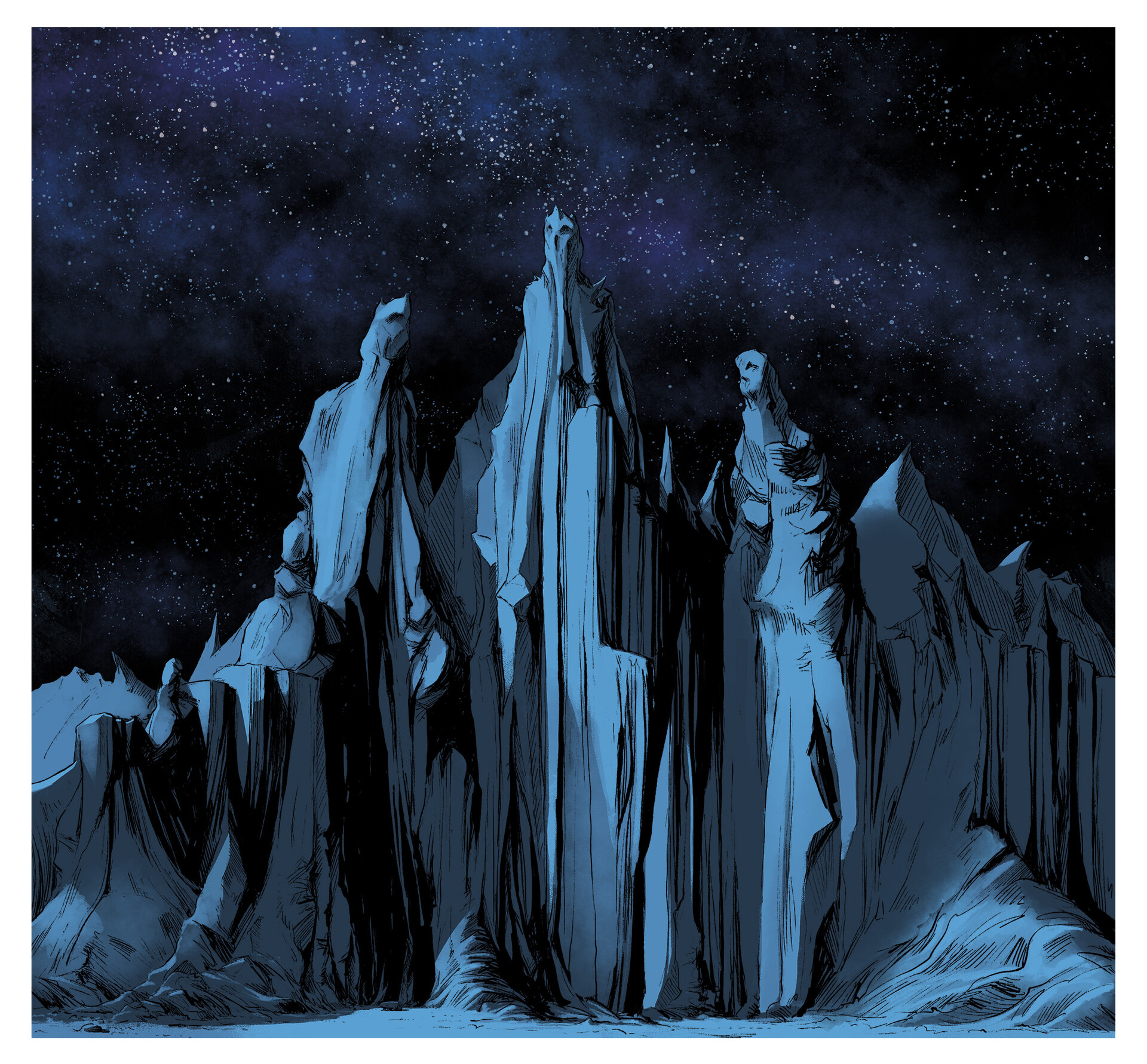 ArtStation - Ghost Mountains