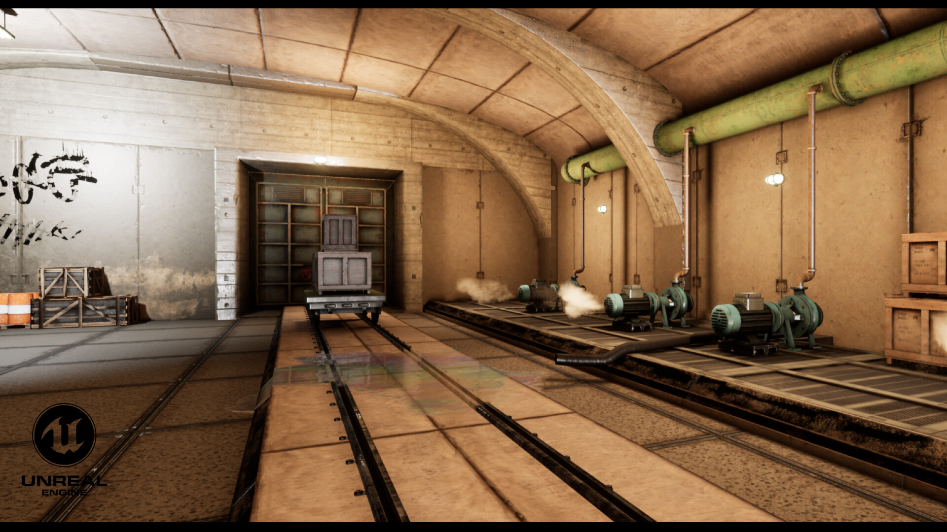 Maria Ninowska - Military bunker ( Level Art Portfolio)