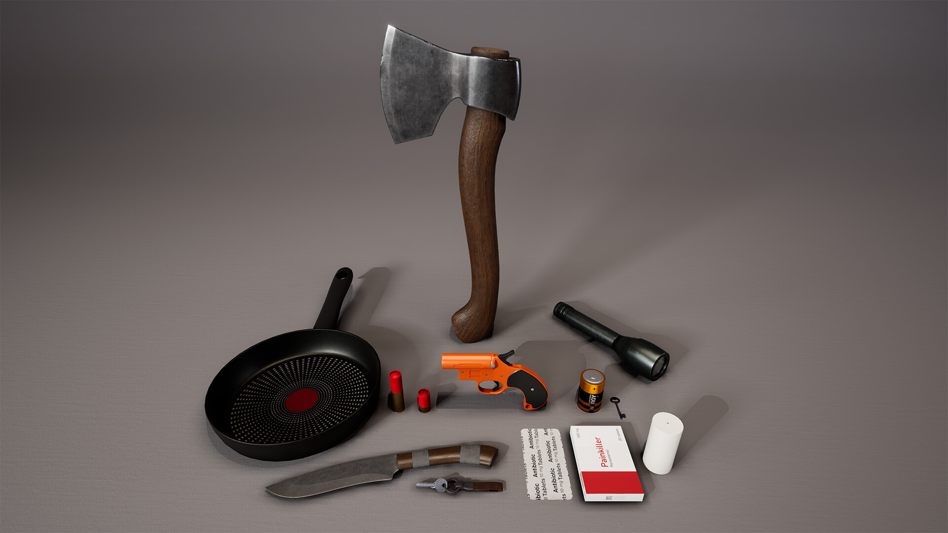 ArtStation - Various Survival Items