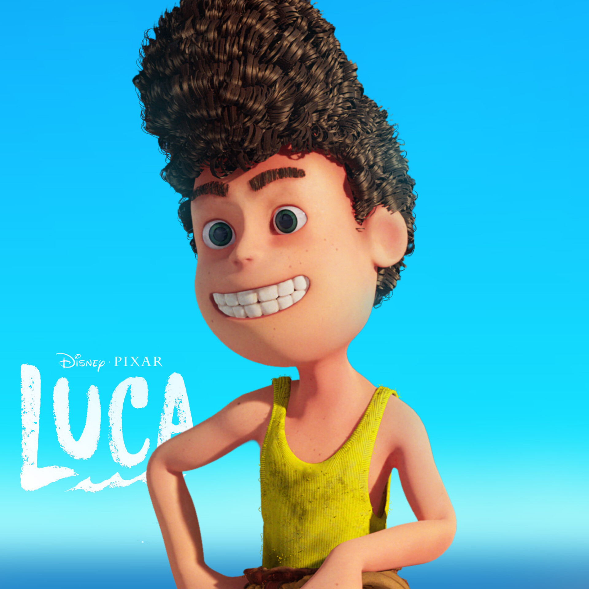 Boy Effendy - Luca Pixar Fanart Project
