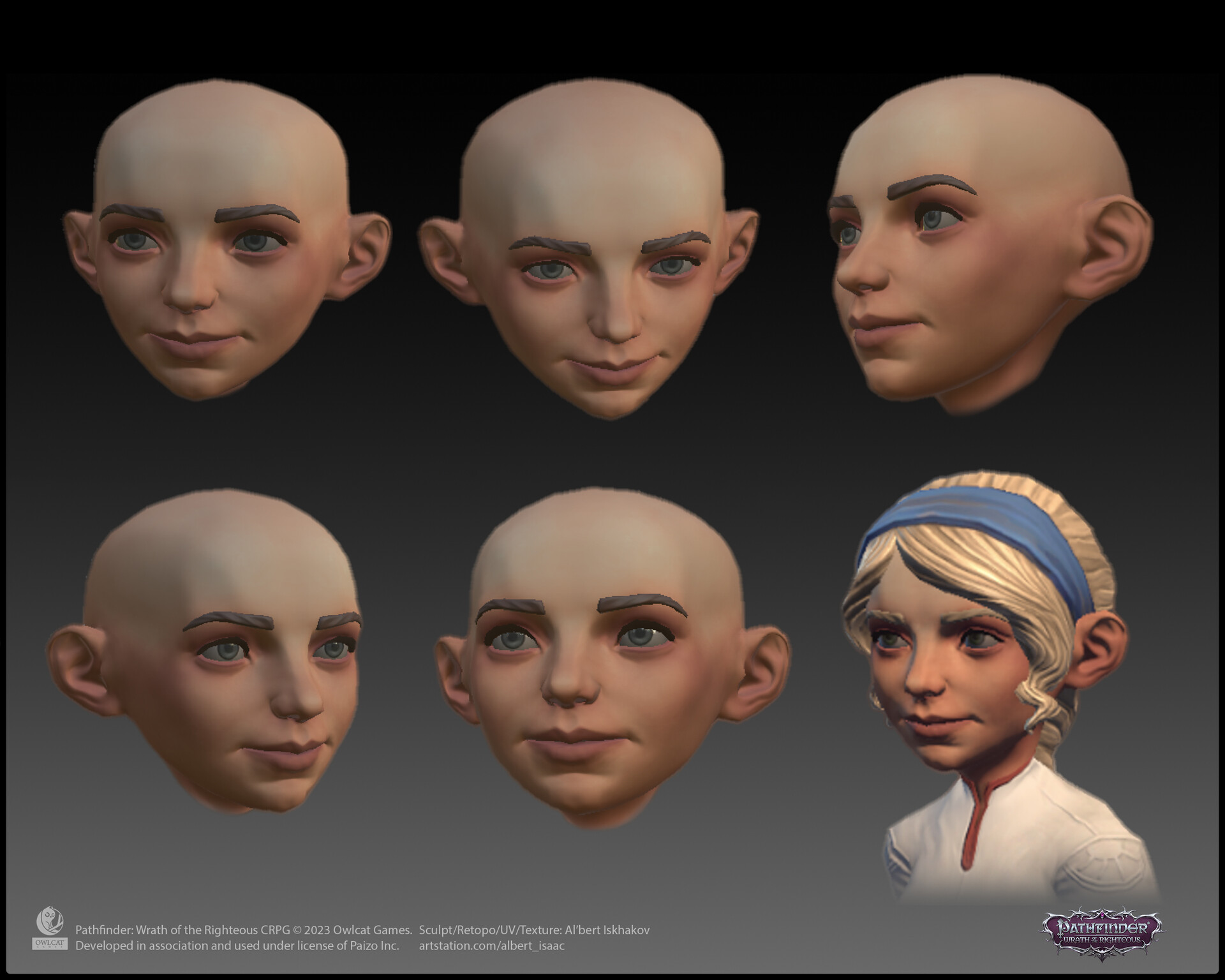 ArtStation - Heads 4 PF2