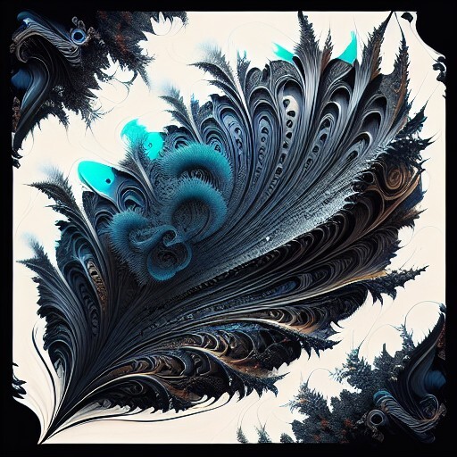 ArtStation - digital acrylic pour test batch 1