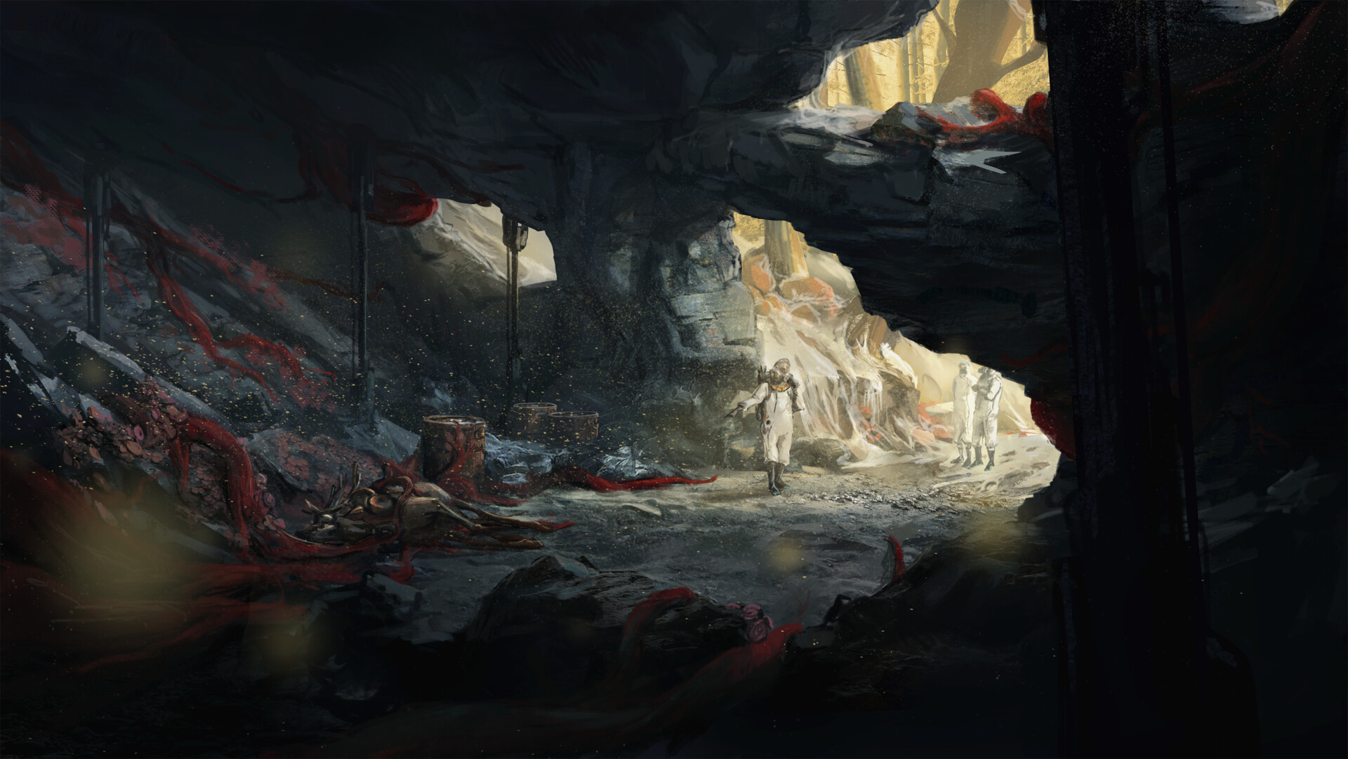 ArtStation - Cave Entrance